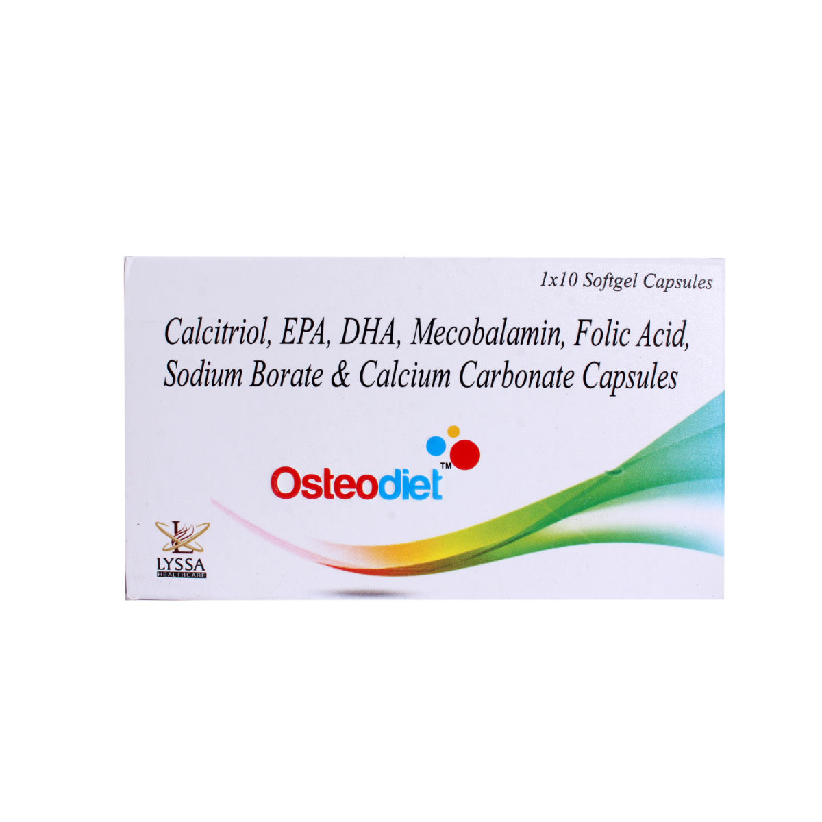 Osteodiet Softgel Capsules 10's Price, Uses, Side Effects, Composition ...