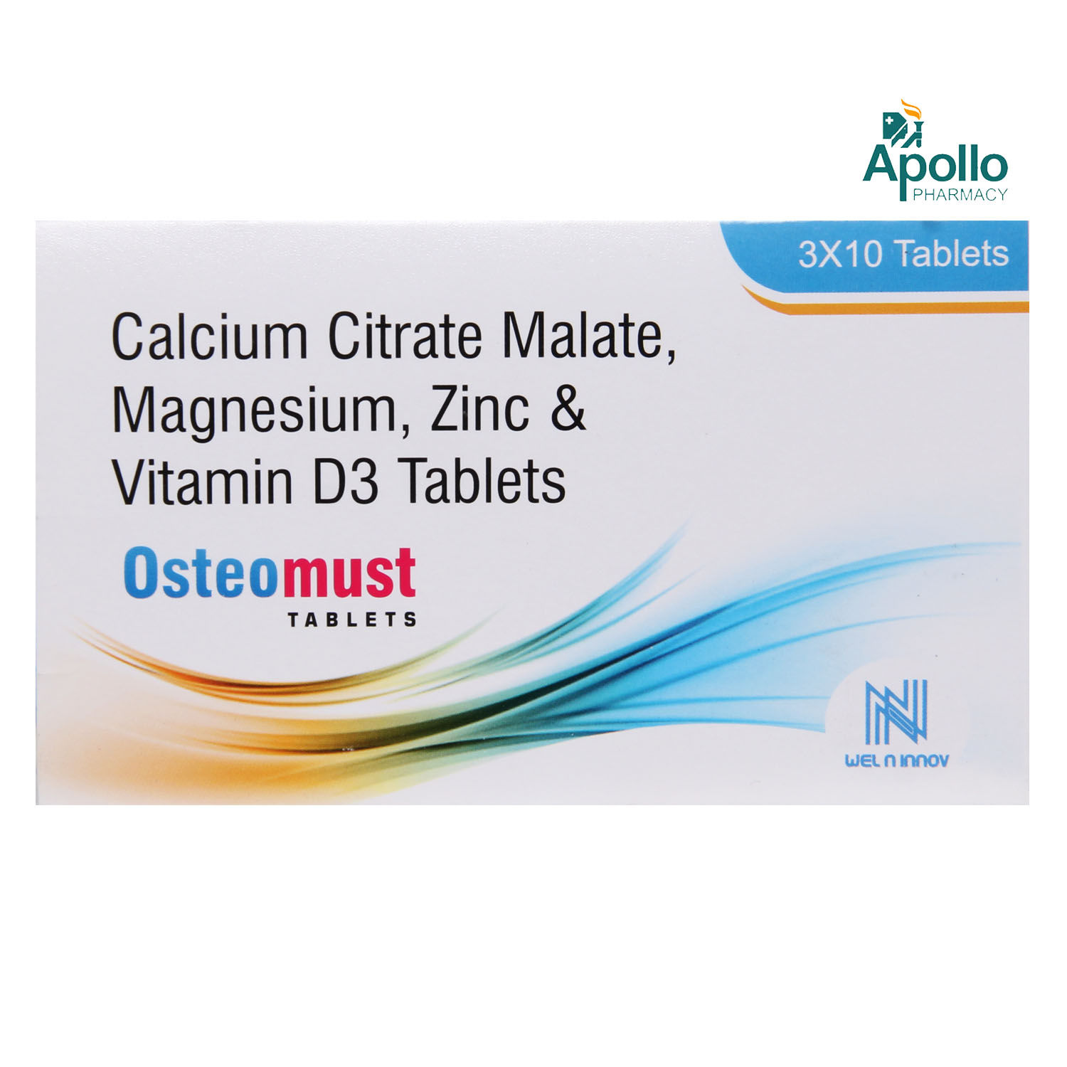 Osteomust Tablet 10's Price, Uses, Side Effects, Composition - Apollo ...