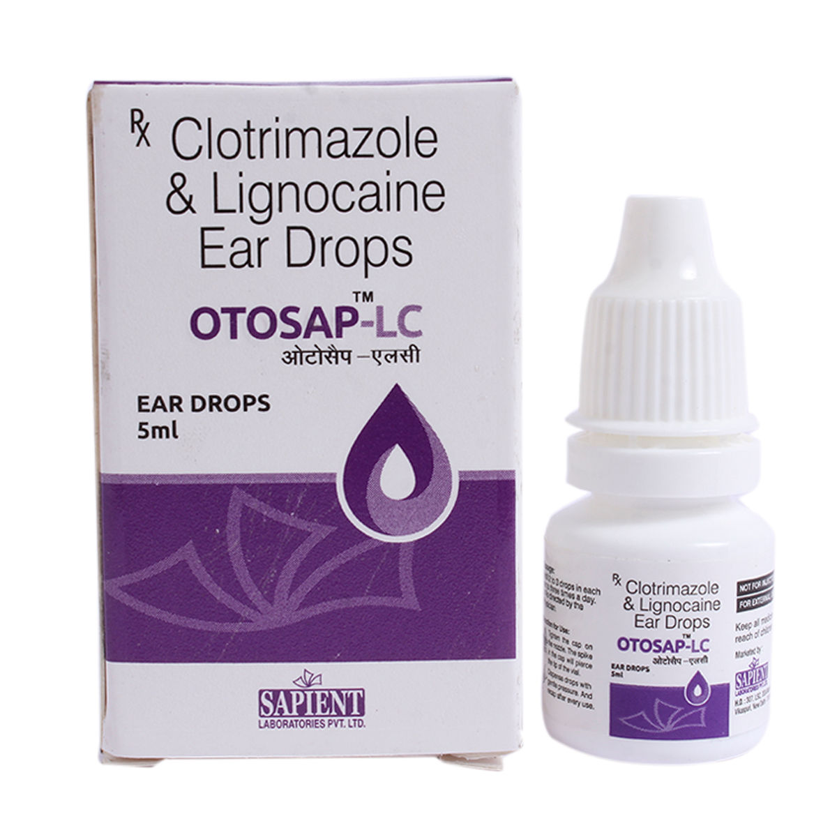 Otosap-Lc Ear Drops 5ml Price, Uses, Side Effects, Composition - Apollo ...