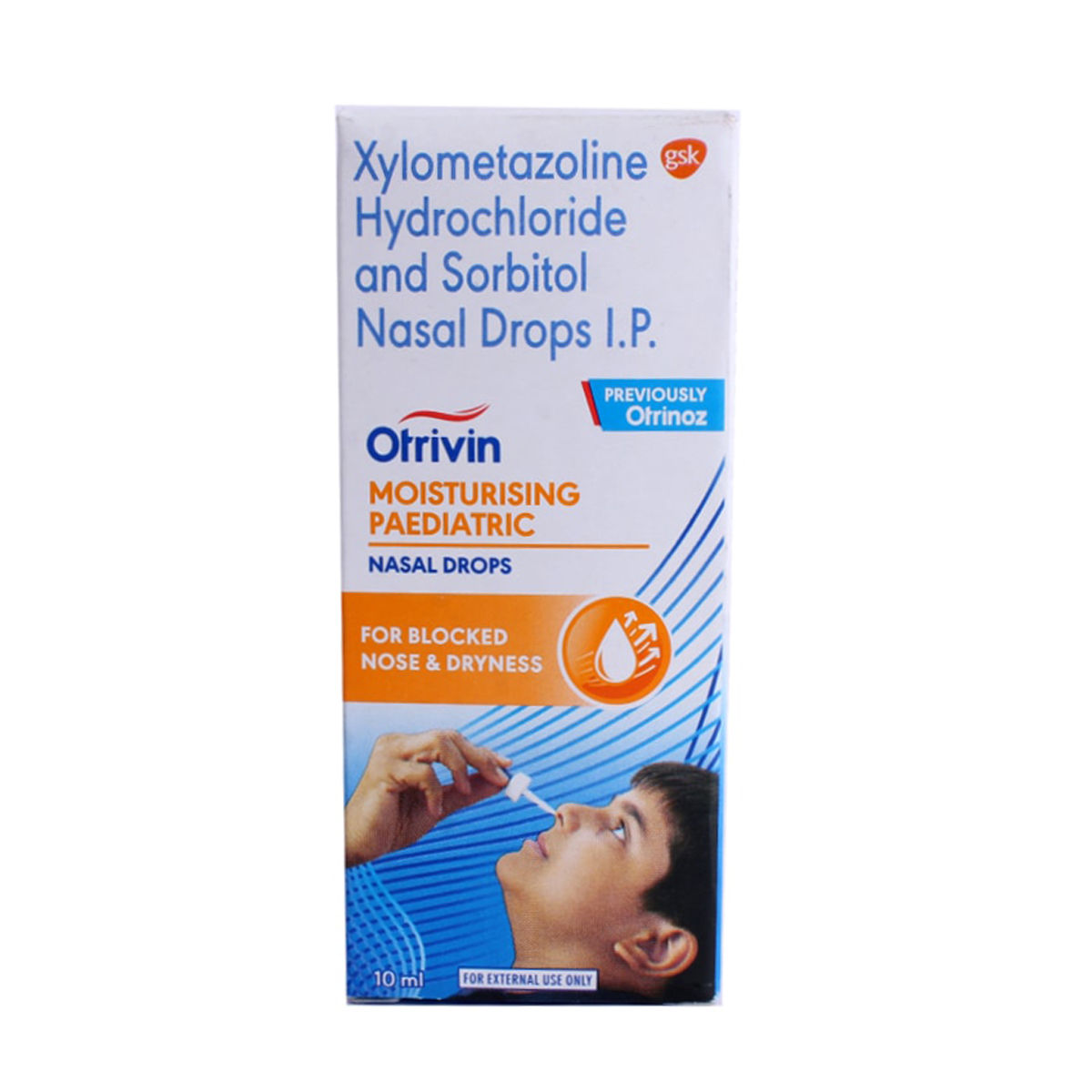 Otrivin Moisturizing Paediatric Nasal Drop 10 ml Price, Uses, Side ...
