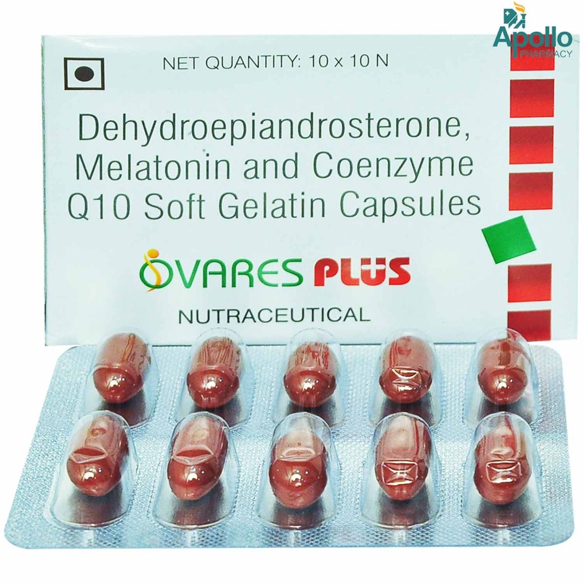 Ovares Plus Capsule 10's Price, Uses, Side Effects, Composition ...