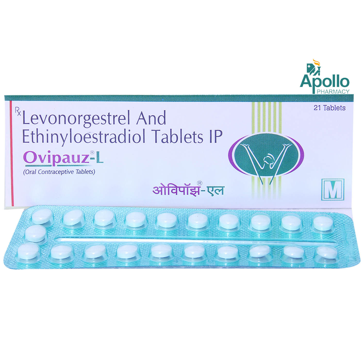 Ovipauz L Tablet 21's Price, Uses, Side Effects, Composition - Apollo ...