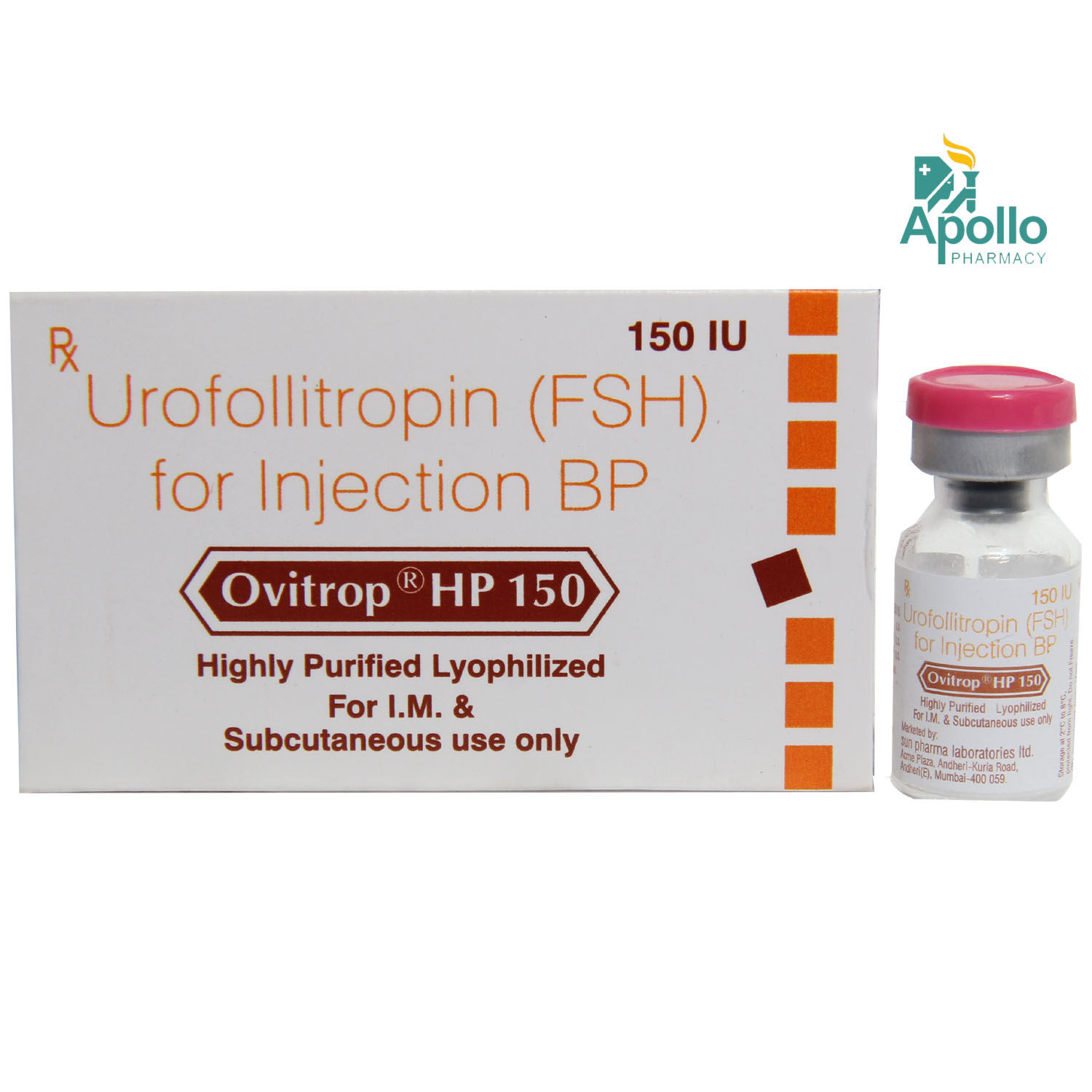 OVITROP HP 150IU INJECTION Price, Uses, Side Effects, Composition ...