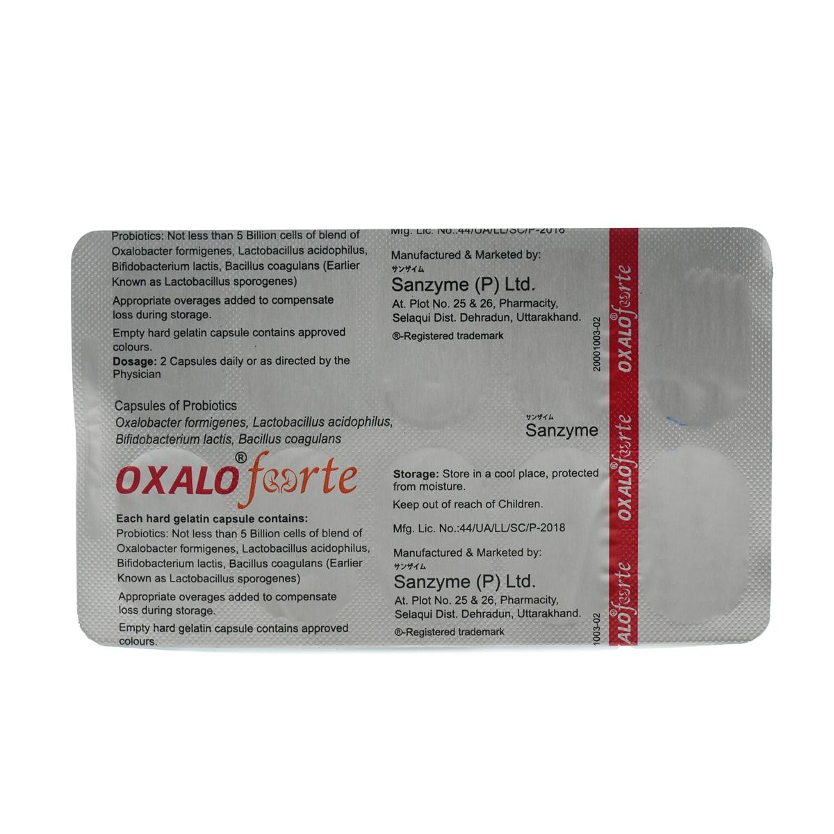 Oxalo Forte Capsule 10's Price, Uses, Side Effects, Composition ...