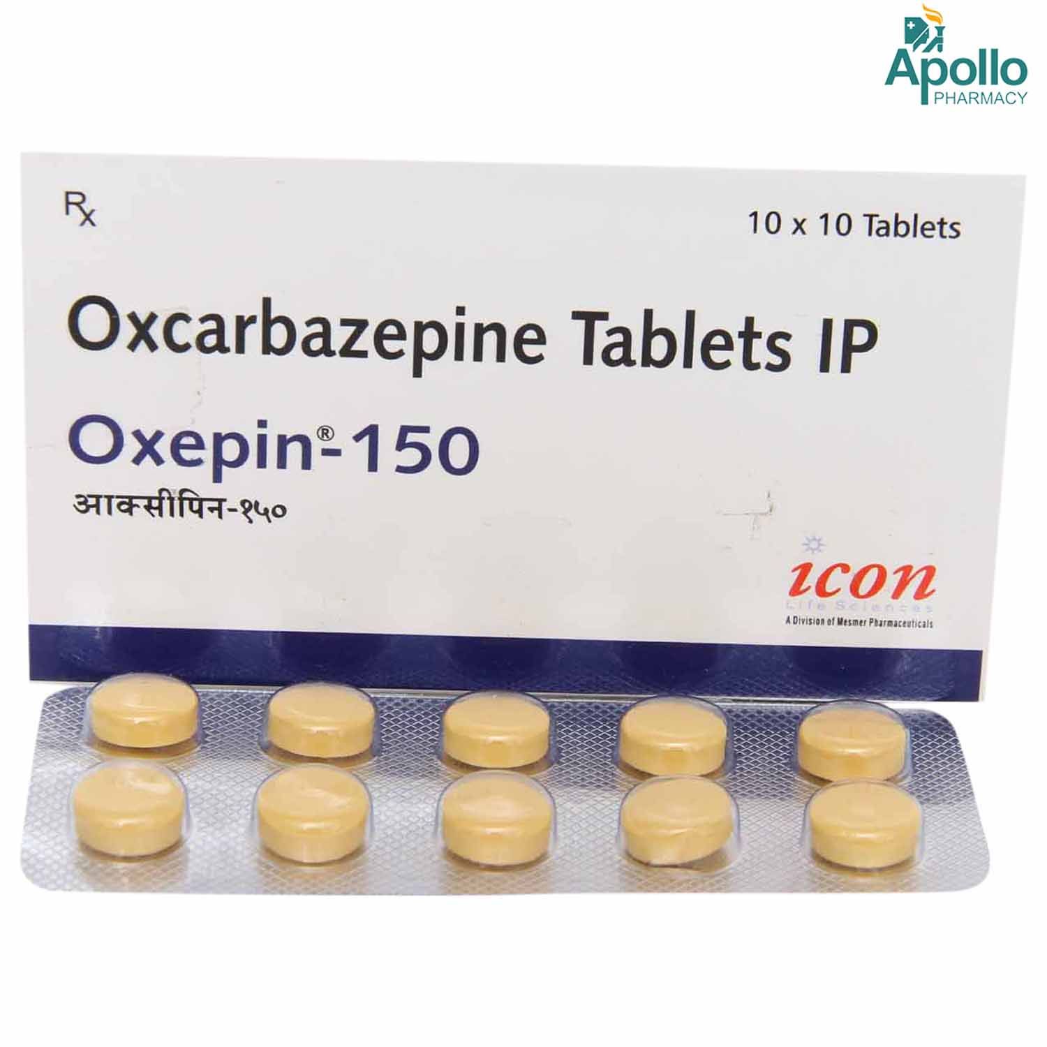 Oxepin-150 Tablet 10's Price, Uses, Side Effects, Composition - Apollo ...