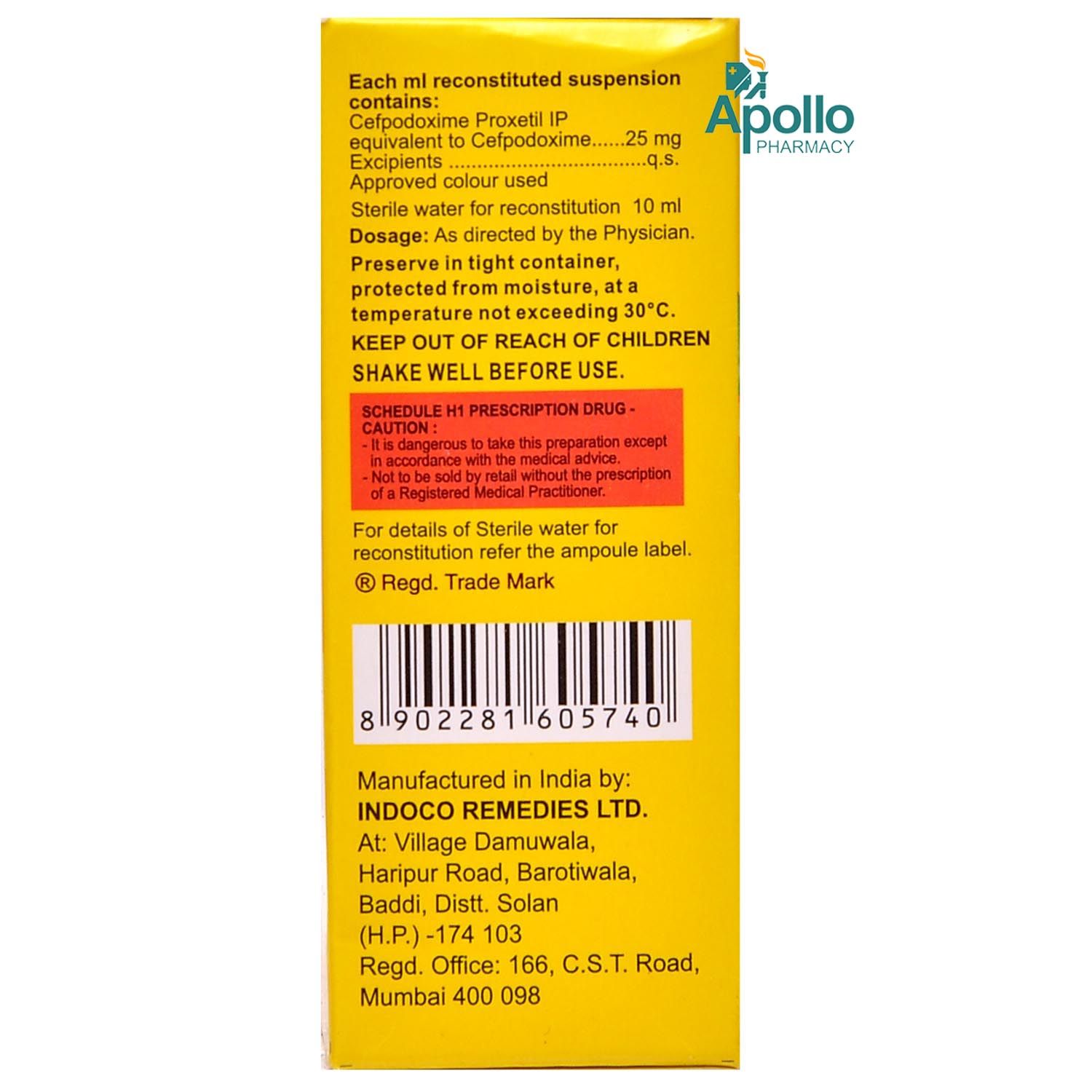 Oxipod Drops 10 ml Price, Uses, Side Effects, Composition - Apollo Pharmacy