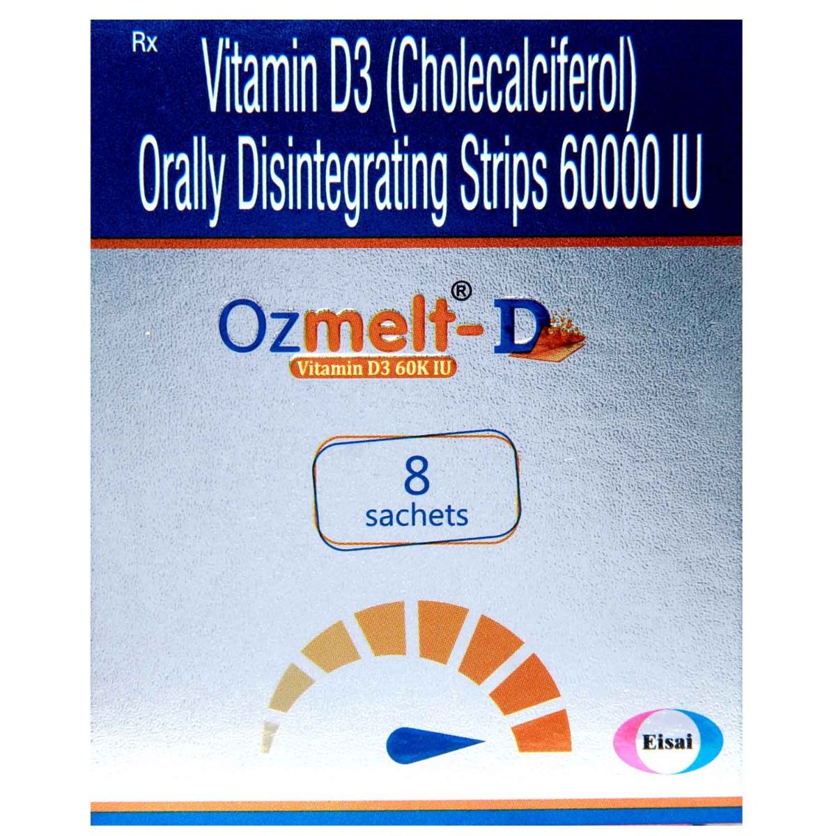 Ozmelt-D 60K Disintegrating Strips 8's Price, Uses, Side Effects ...