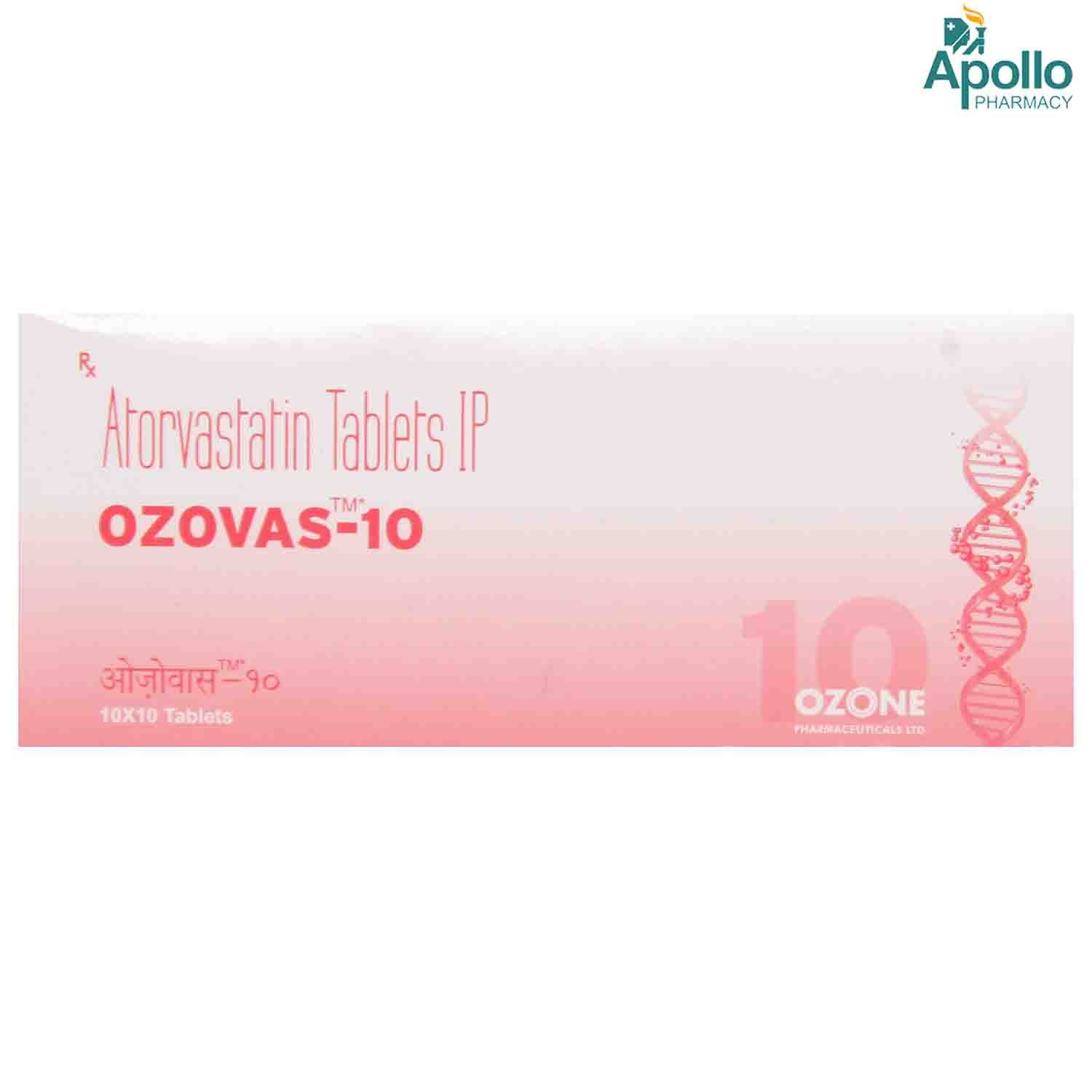 OZOVAS 10MG TABLET Price, Uses, Side Effects, Composition - Apollo Pharmacy