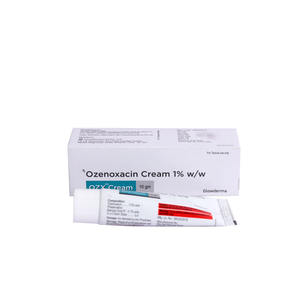 OZX Cream 10 gm Price, Uses, Side Effects, Composition - Apollo Pharmacy