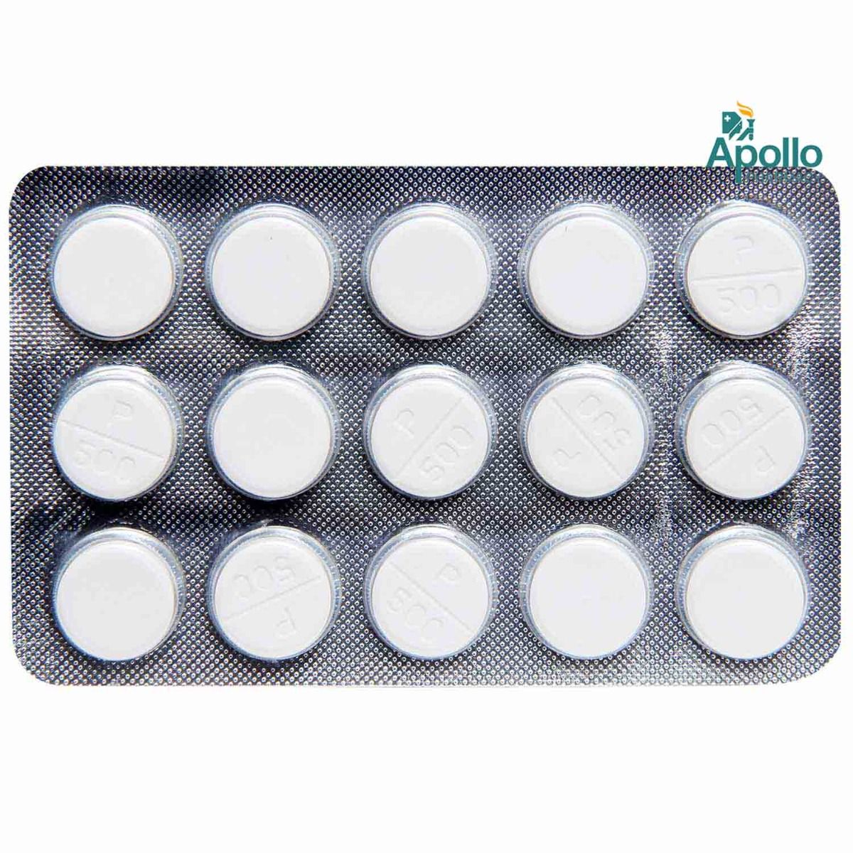 P 500 Tablet 15's Price, Uses, Side Effects, Composition - Apollo Pharmacy