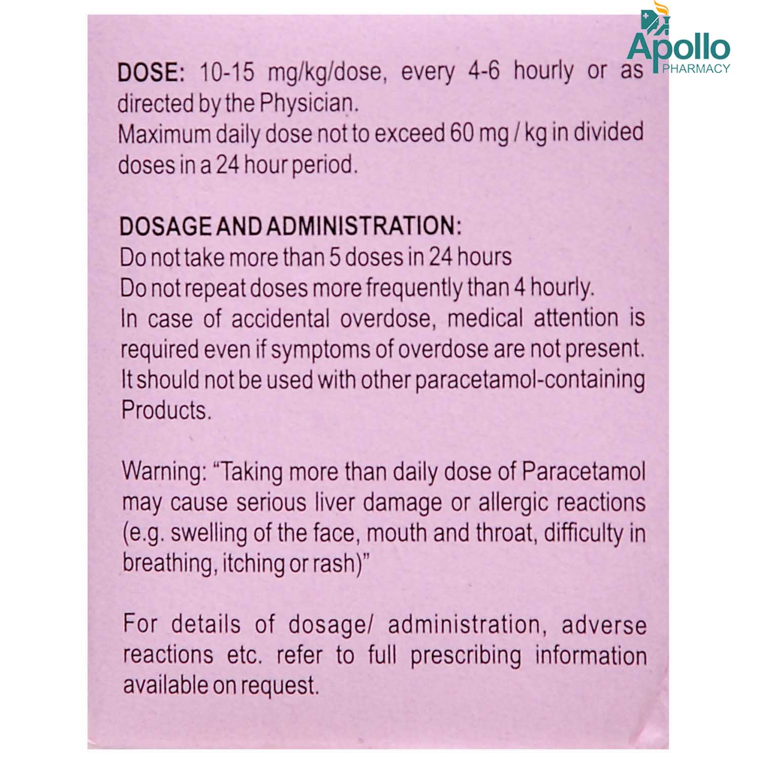 Pacimol Drops 15 ml Price, Uses, Side Effects, Composition - Apollo ...