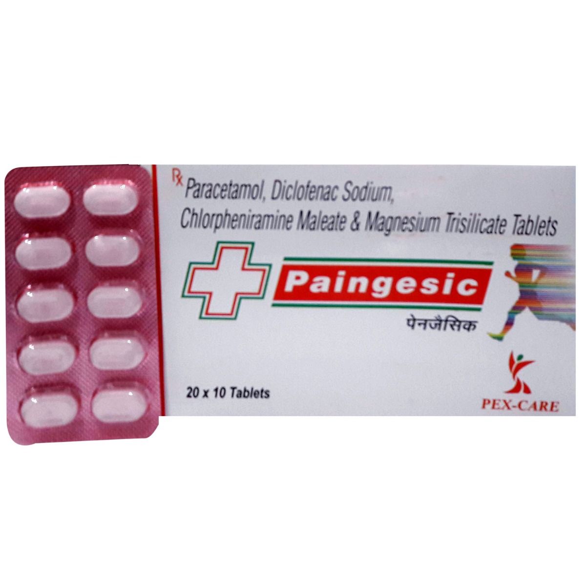 Paingesic 20 mg Tablet 10's Price, Uses, Side Effects, Composition ...