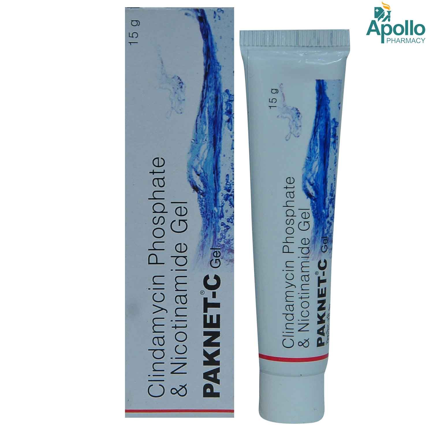 Paknet C Gel 15 gm Price, Uses, Side Effects, Composition - Apollo Pharmacy