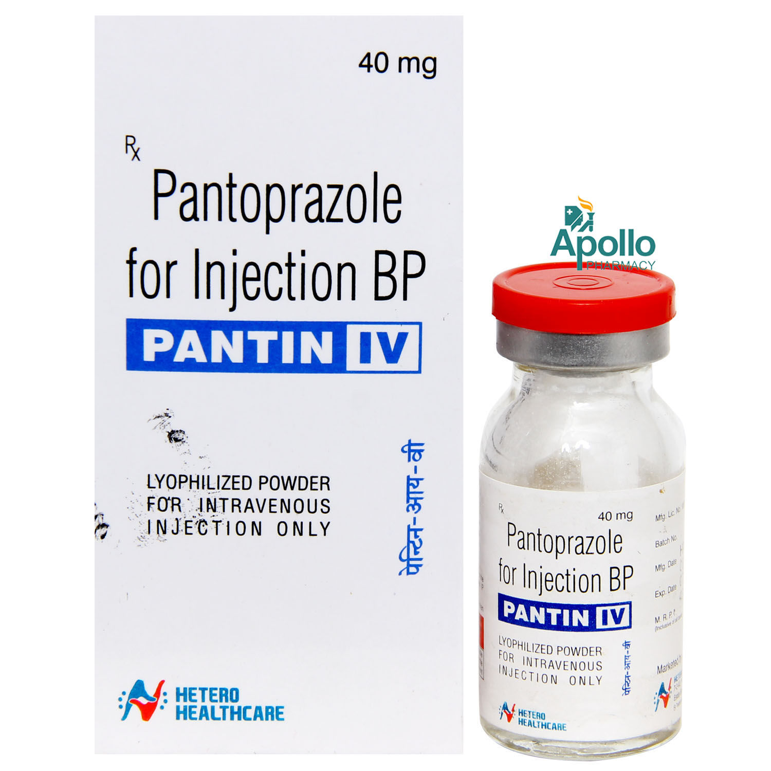 Pantin 40 mg Injection 1's Price, Uses, Side Effects, Composition ...