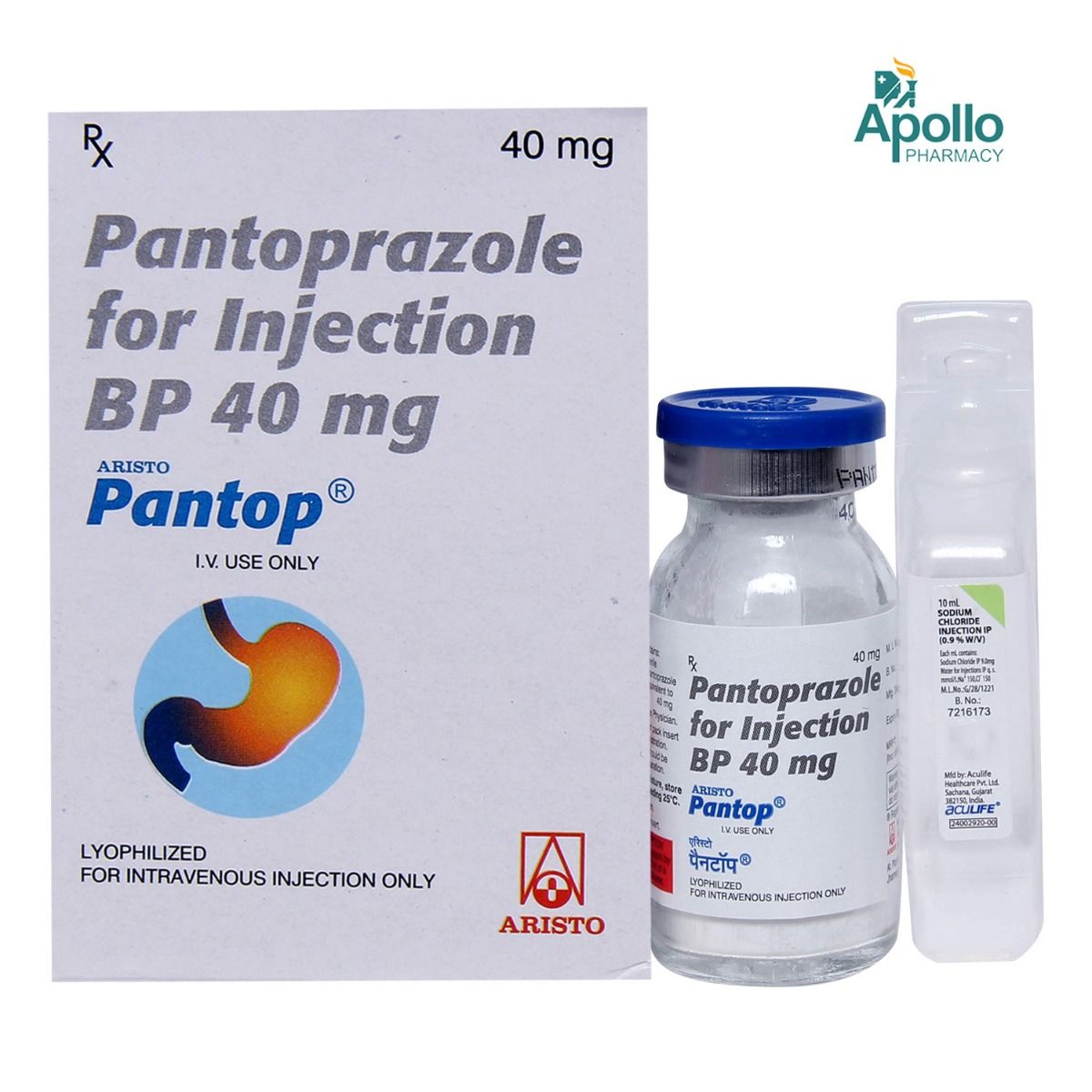 Pantop Injection 1's Price, Uses, Side Effects, Composition - Apollo ...
