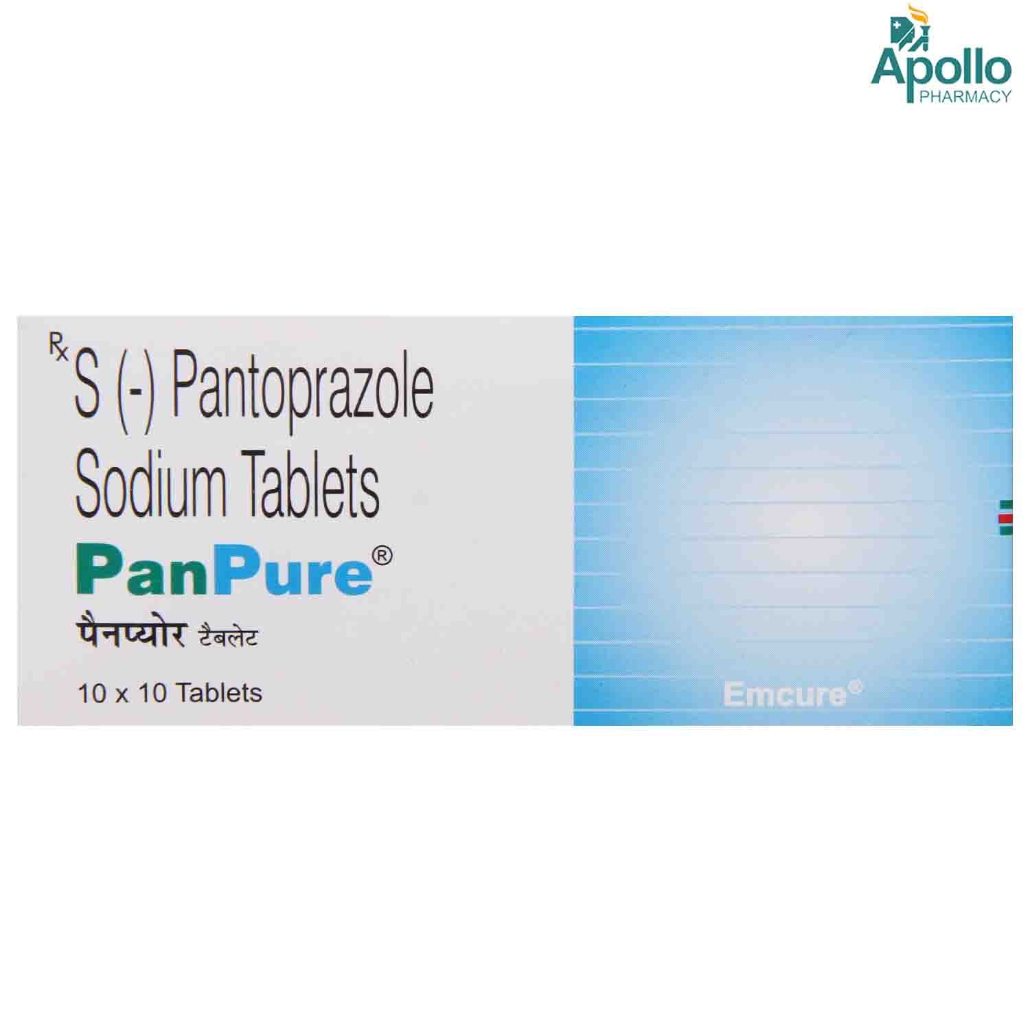 Panpure 20 mg Tablet 10's Price, Uses, Side Effects, Composition ...