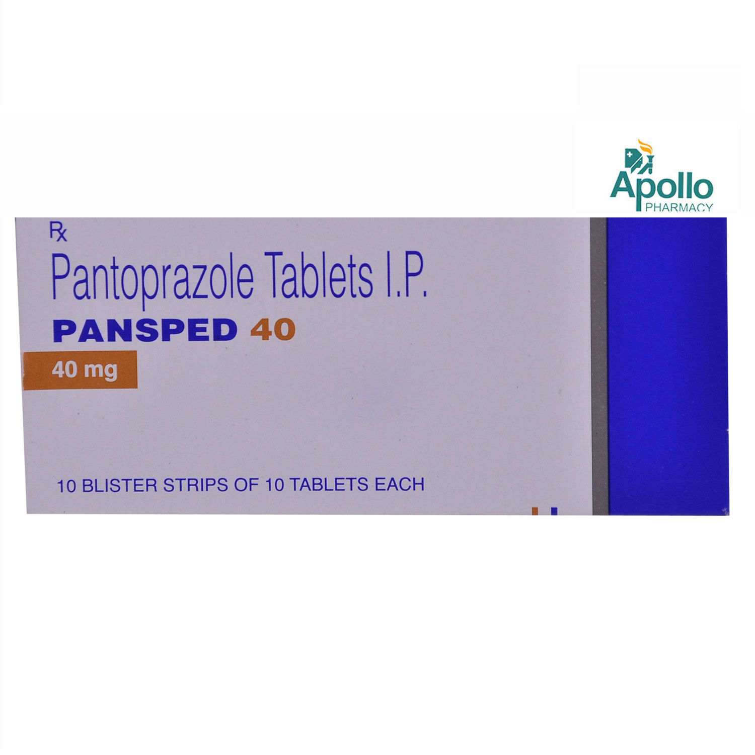 Pansped 40 Tablet 10's Price, Uses, Side Effects, Composition - Apollo ...