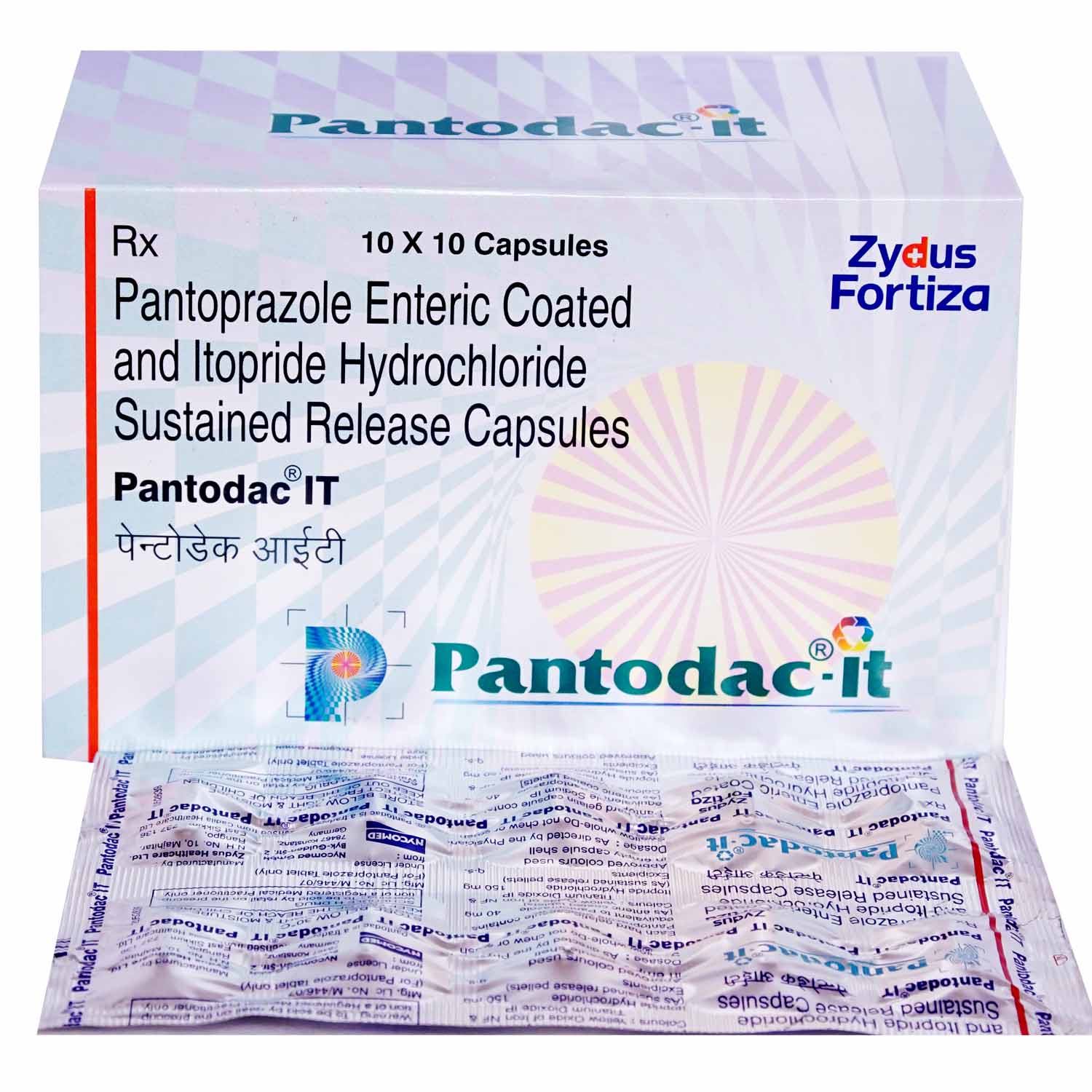 Pantodac IT Capsule 10's Price, Uses, Side Effects, Composition ...
