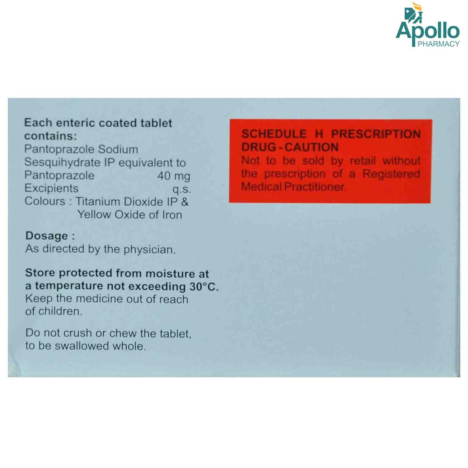 PANPLUS 40MG TABLET Price, Uses, Side Effects, Composition - Apollo ...