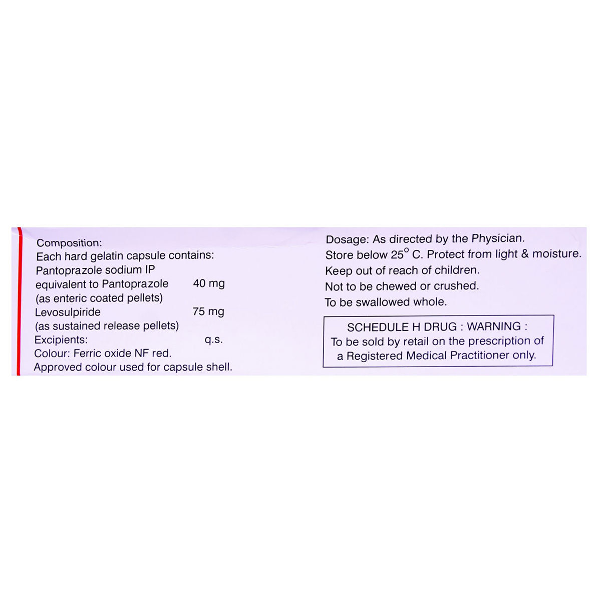 Pantop LS Capsule 10's Price, Uses, Side Effects, Composition - Apollo ...