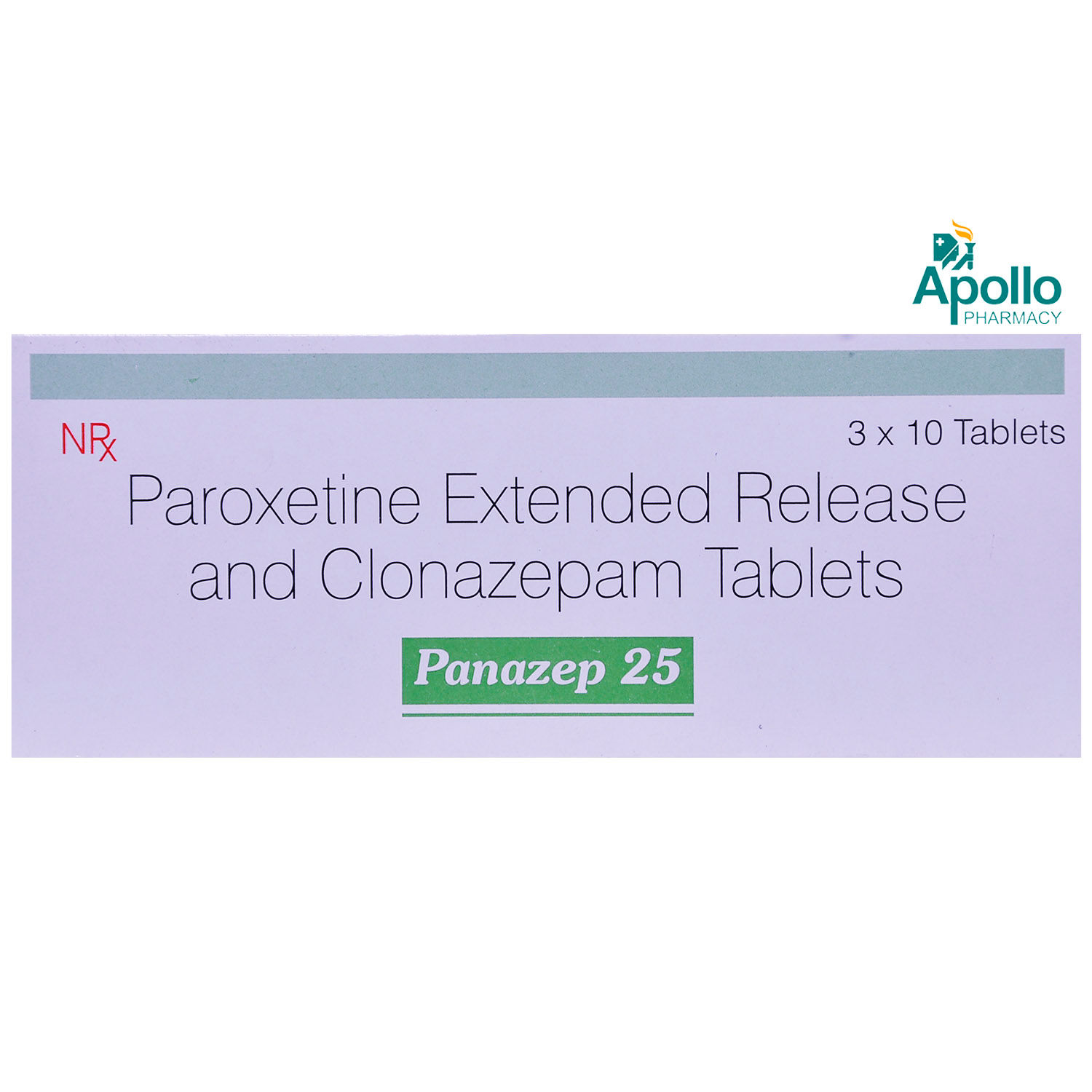 Panazep 25 Tablet 10's Price, Uses, Side Effects, Composition - Apollo ...