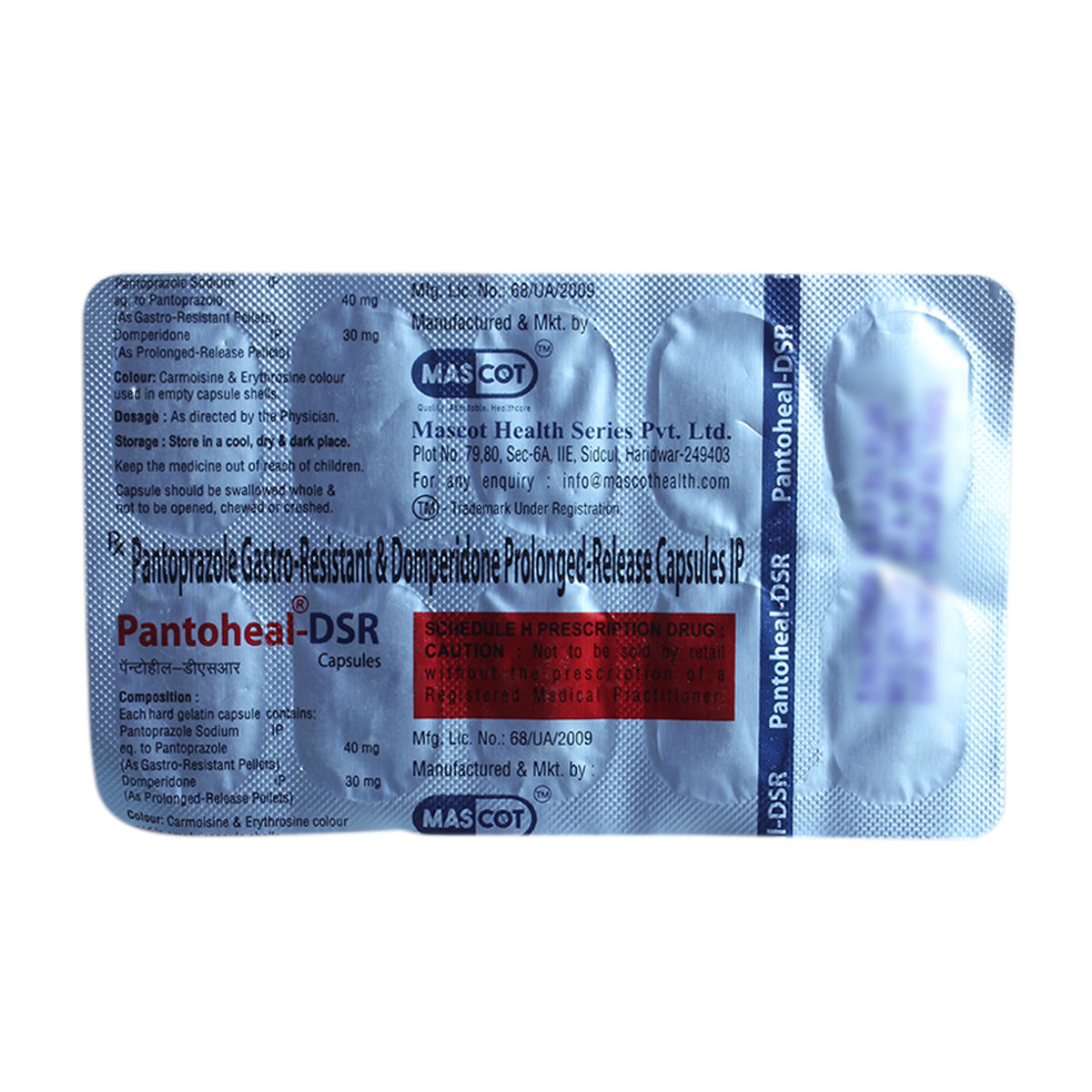 Pantoheal DSR Tablet 10's Price, Uses, Side Effects, Composition ...