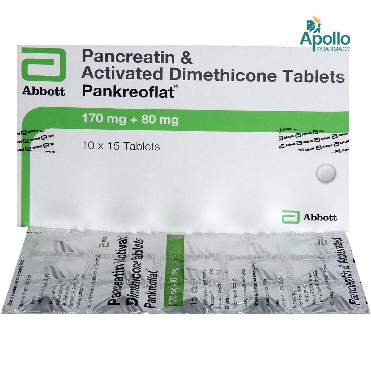 Pankreoflat Tablet 15's Price, Uses, Side Effects, Composition - Apollo ...