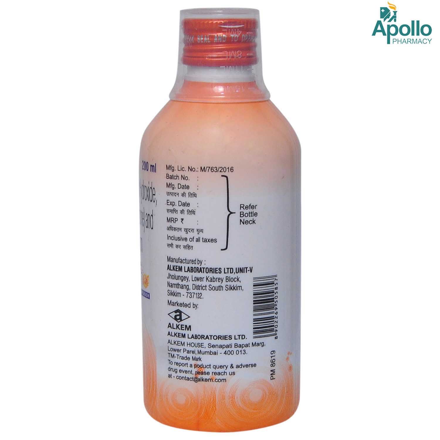 PAN MPS O Sugar Free Suspension 200 ml Price, Uses, Side Effects ...