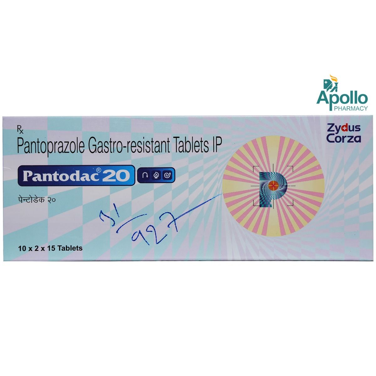 Pantodac 20 Tablet 15's Price, Uses, Side Effects, Composition - Apollo ...