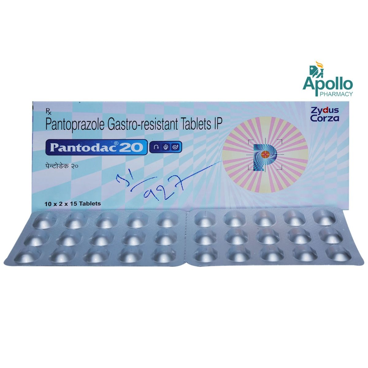Pantodac 20 Tablet 15's Price, Uses, Side Effects, Composition - Apollo ...