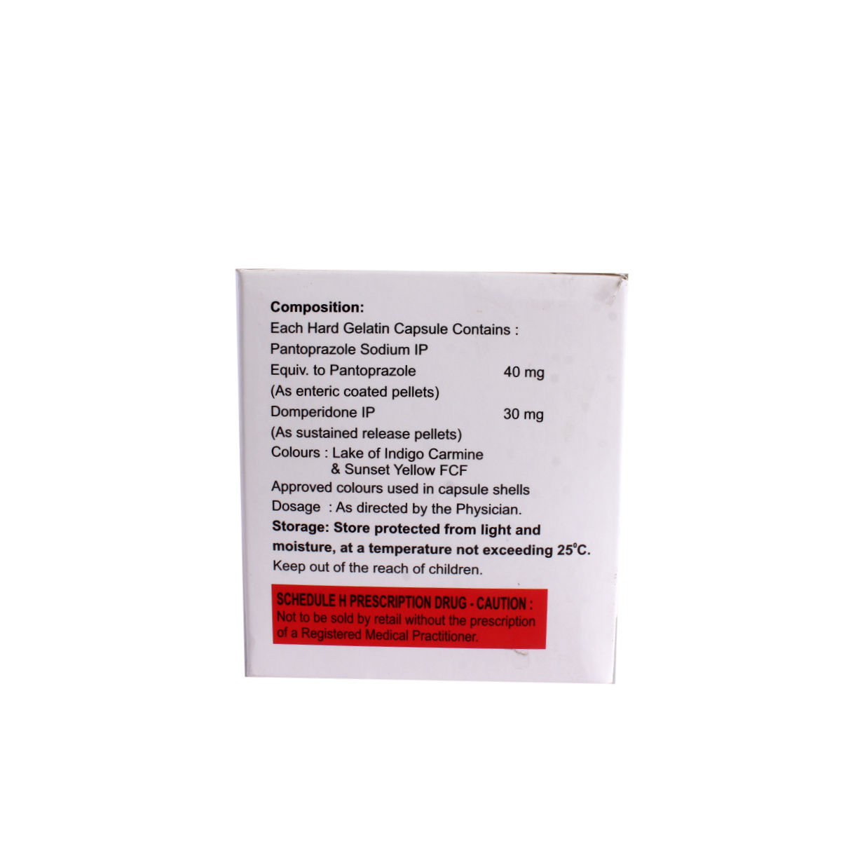 Pantosun-DSR Capsule 10's Price, Uses, Side Effects, Composition ...