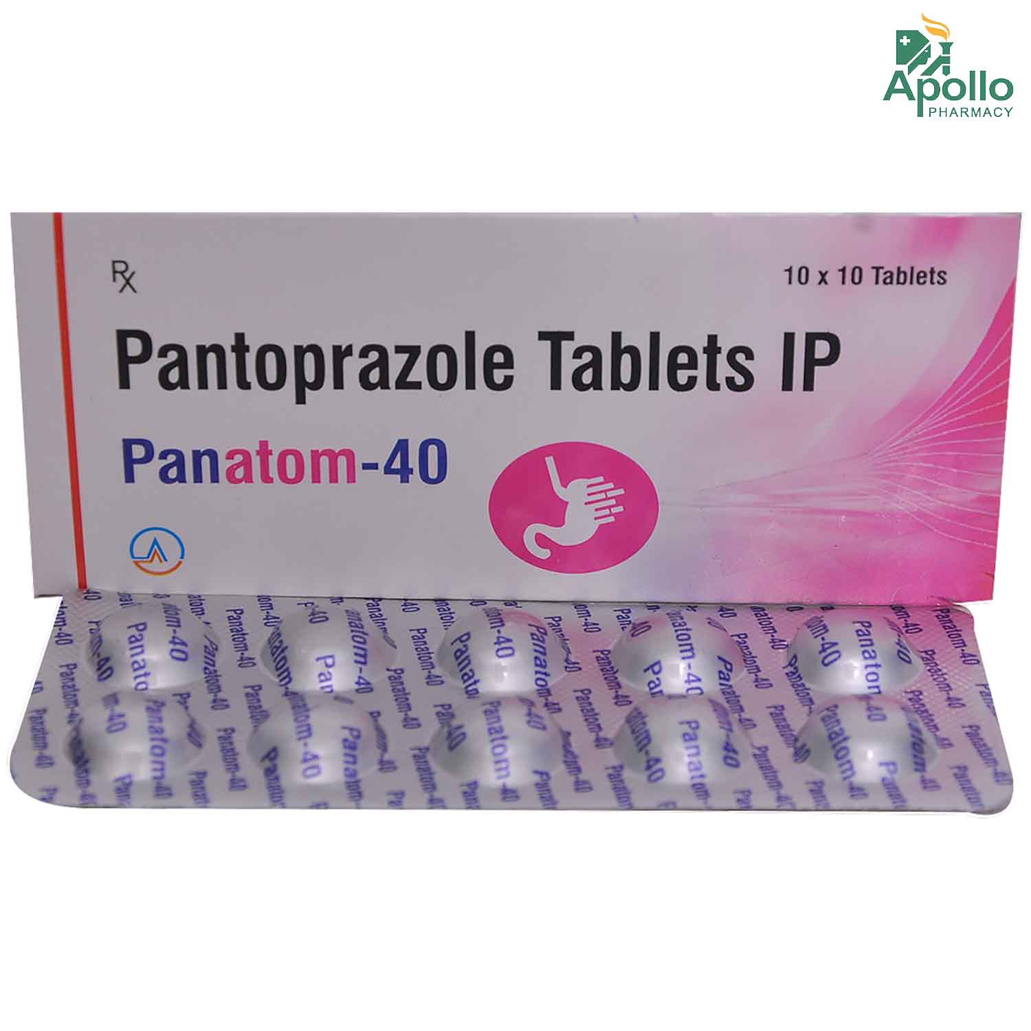 Panatom 40 Tablet 10's Price, Uses, Side Effects, Composition - Apollo ...