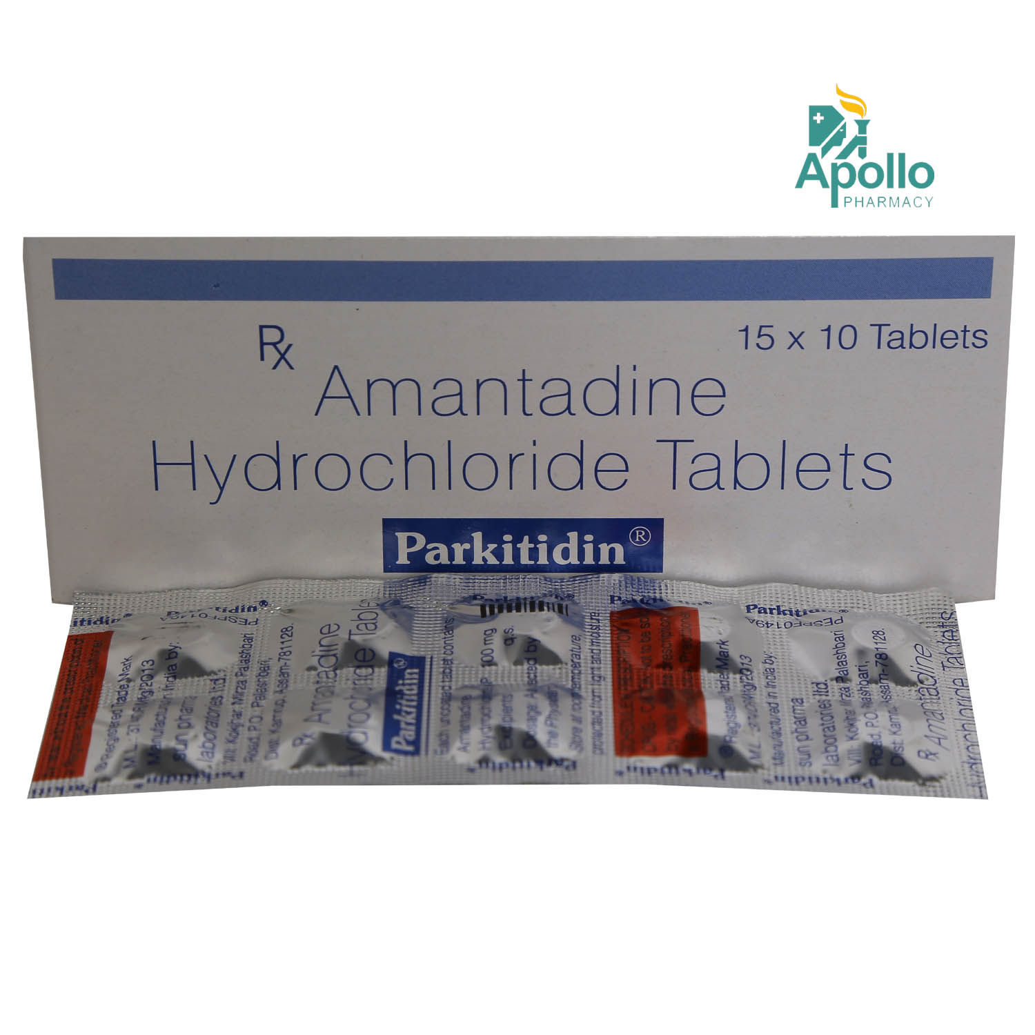 Parkitidin Tablet 10's Price, Uses, Side Effects, Composition - Apollo ...