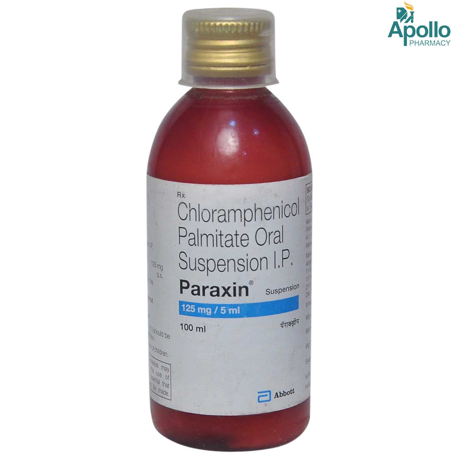 Paraxin Suspension 100 ml Price, Uses, Side Effects, Composition ...