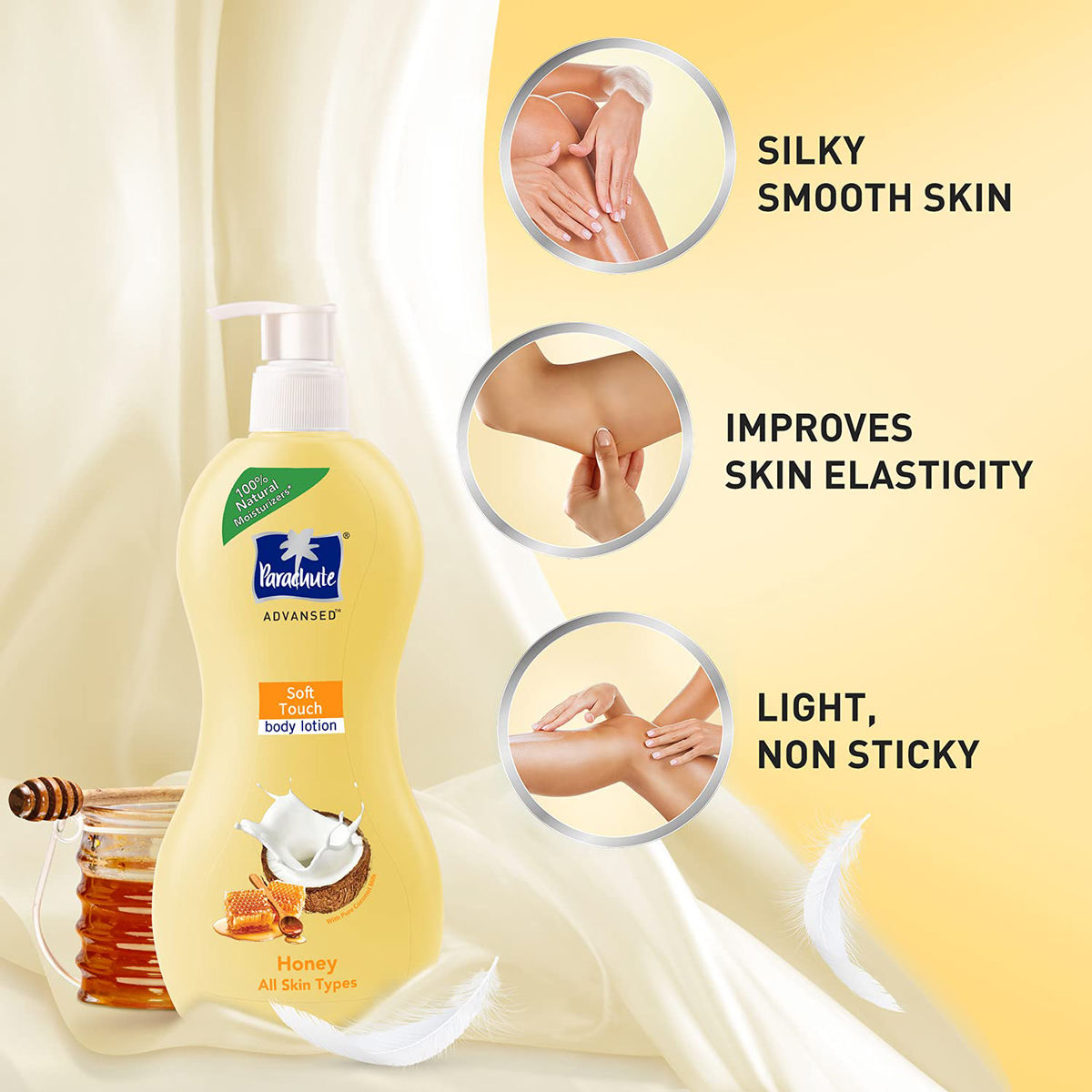 Parachute Advansed Soft Touch Body Lotion, 400 ml Price, Uses, Side ...