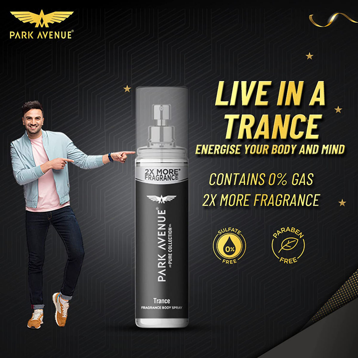 Park Avenue Trance Perfume Body Spray For Men, 135 ml Price, Uses, Side ...