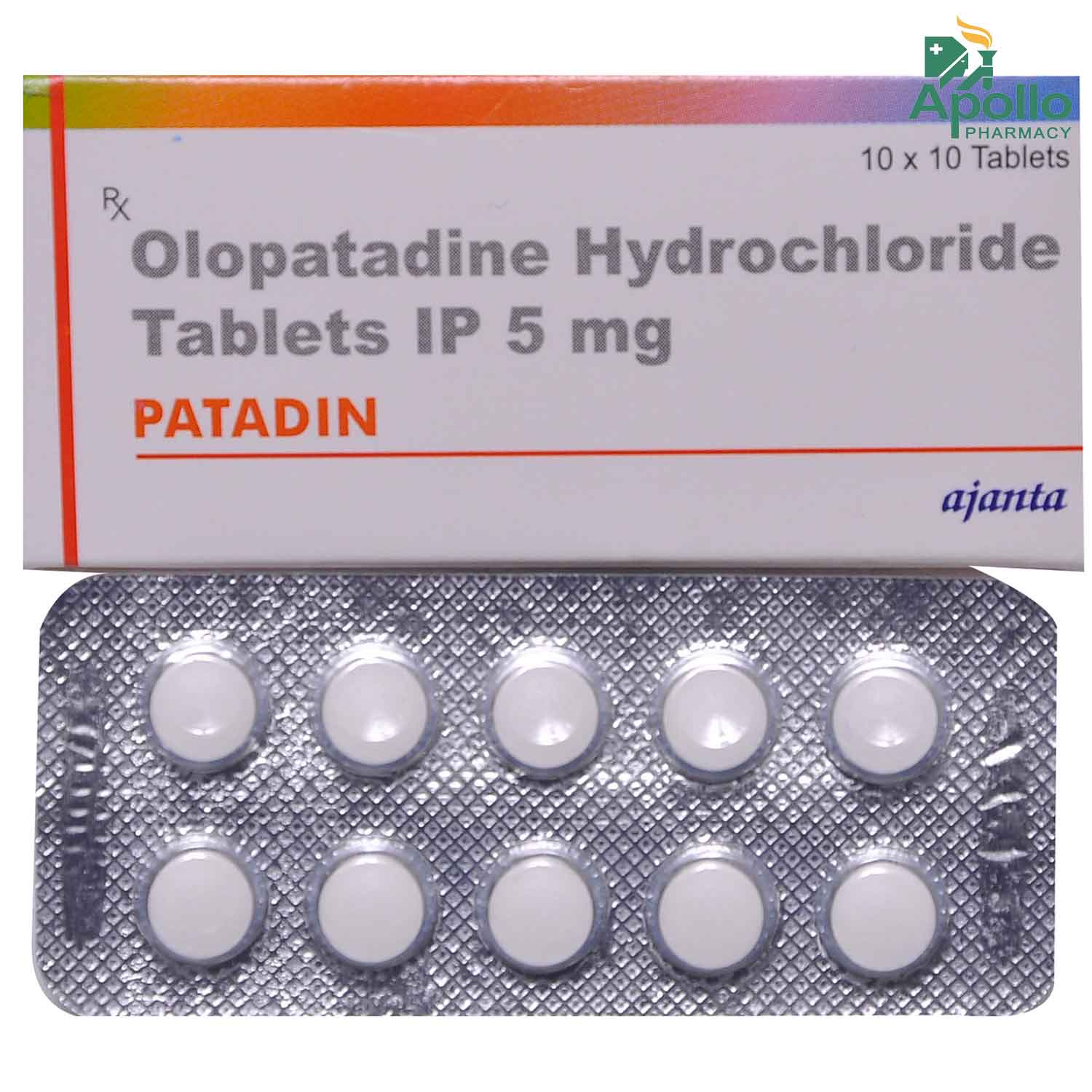 Patadin Tablet 10's Price, Uses, Side Effects, Composition - Apollo ...
