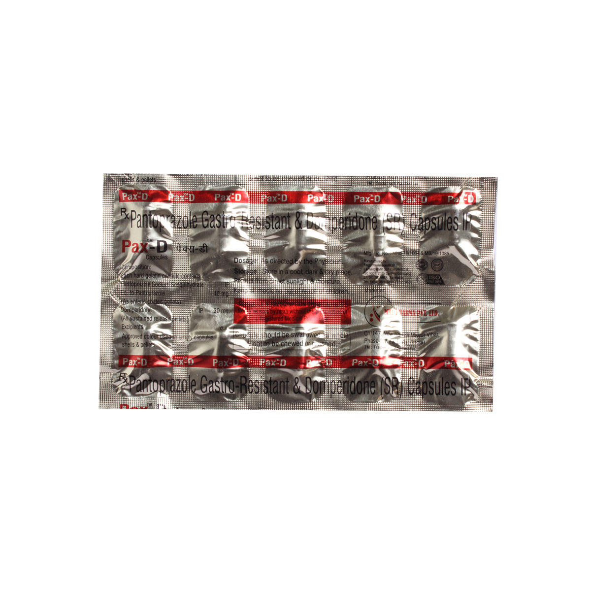Pax-D Capsule 10's Price, Uses, Side Effects, Composition - Apollo Pharmacy
