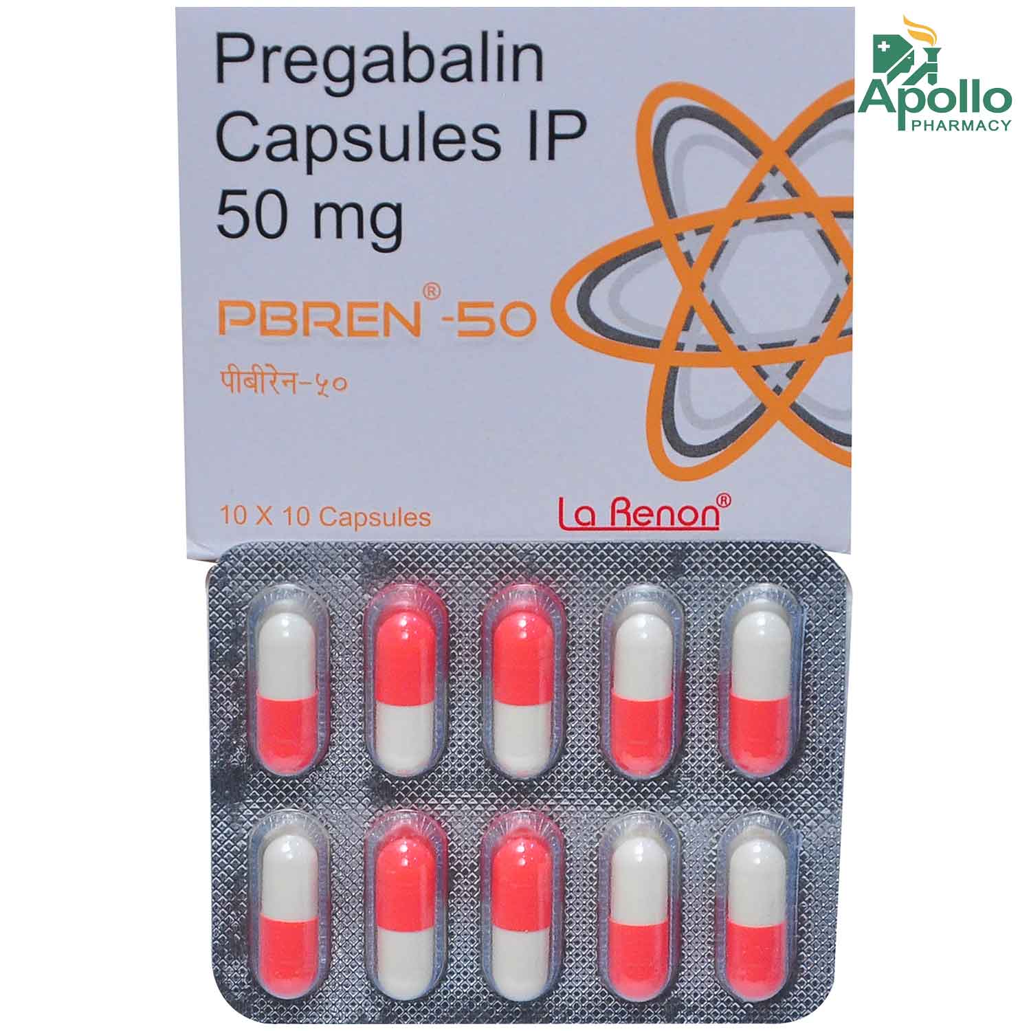 Pbren-50 Capsule 10's Price, Uses, Side Effects, Composition - Apollo ...