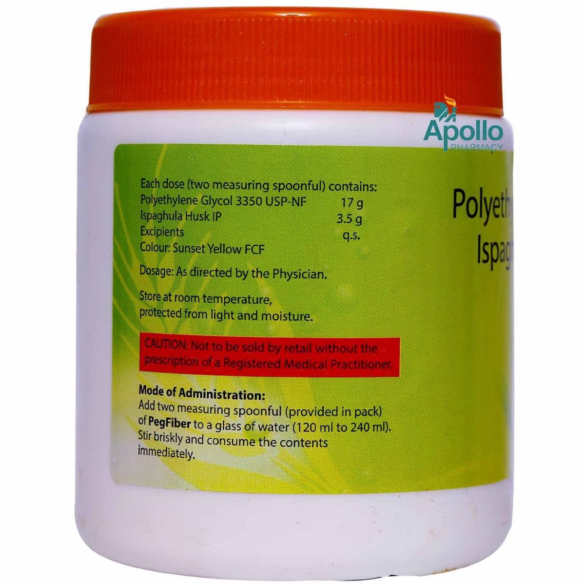 Pegfiber Powder 154.81 gm Price, Uses, Side Effects, Composition ...