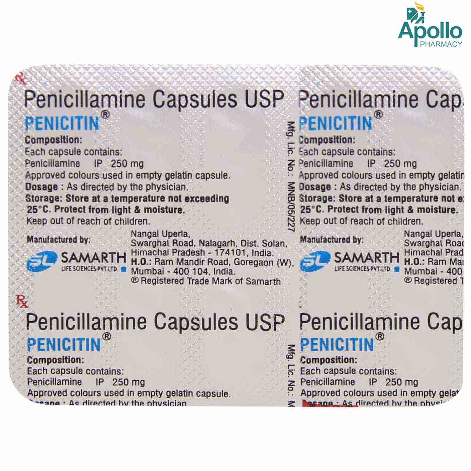 Penicitin Capsule 10's Price, Uses, Side Effects, Composition - Apollo ...