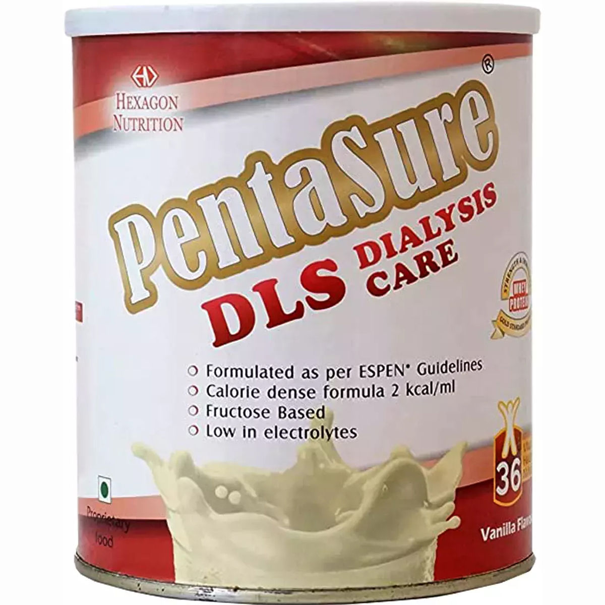 Pentasure DLS Vanilla Flavour Powder, 400 gm Tin Price, Uses, Side ...