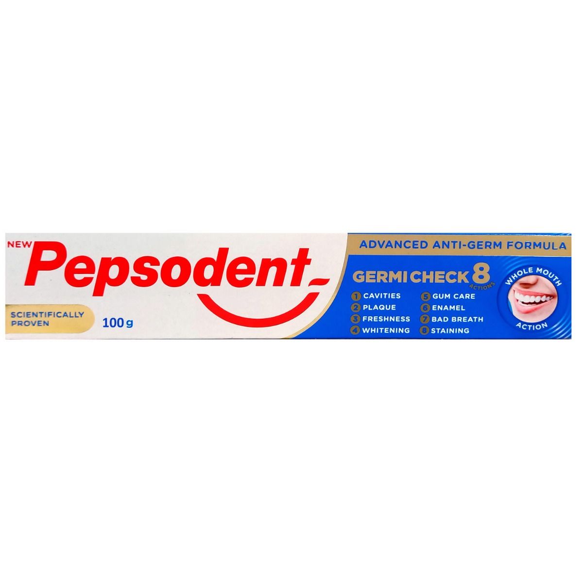 Pepsodent Whitening Germi Check Toothpaste, 150 gm Price, Uses, Side ...