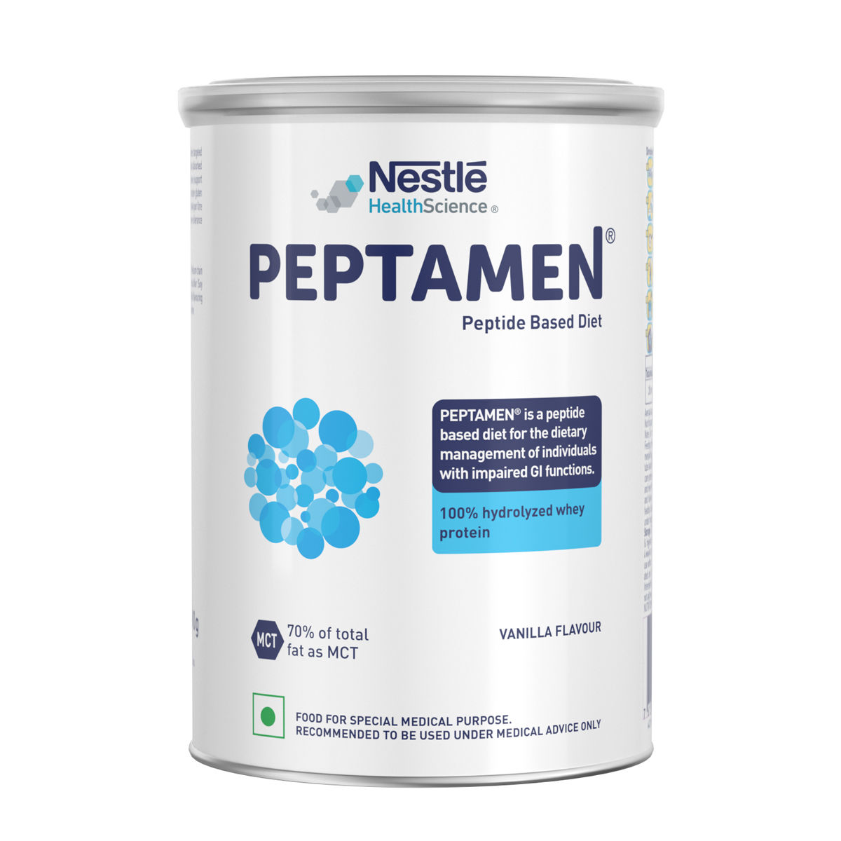 Nestle Peptamen Peptide Based Diet Vanilla Flavour Powder, 400 gm Price ...