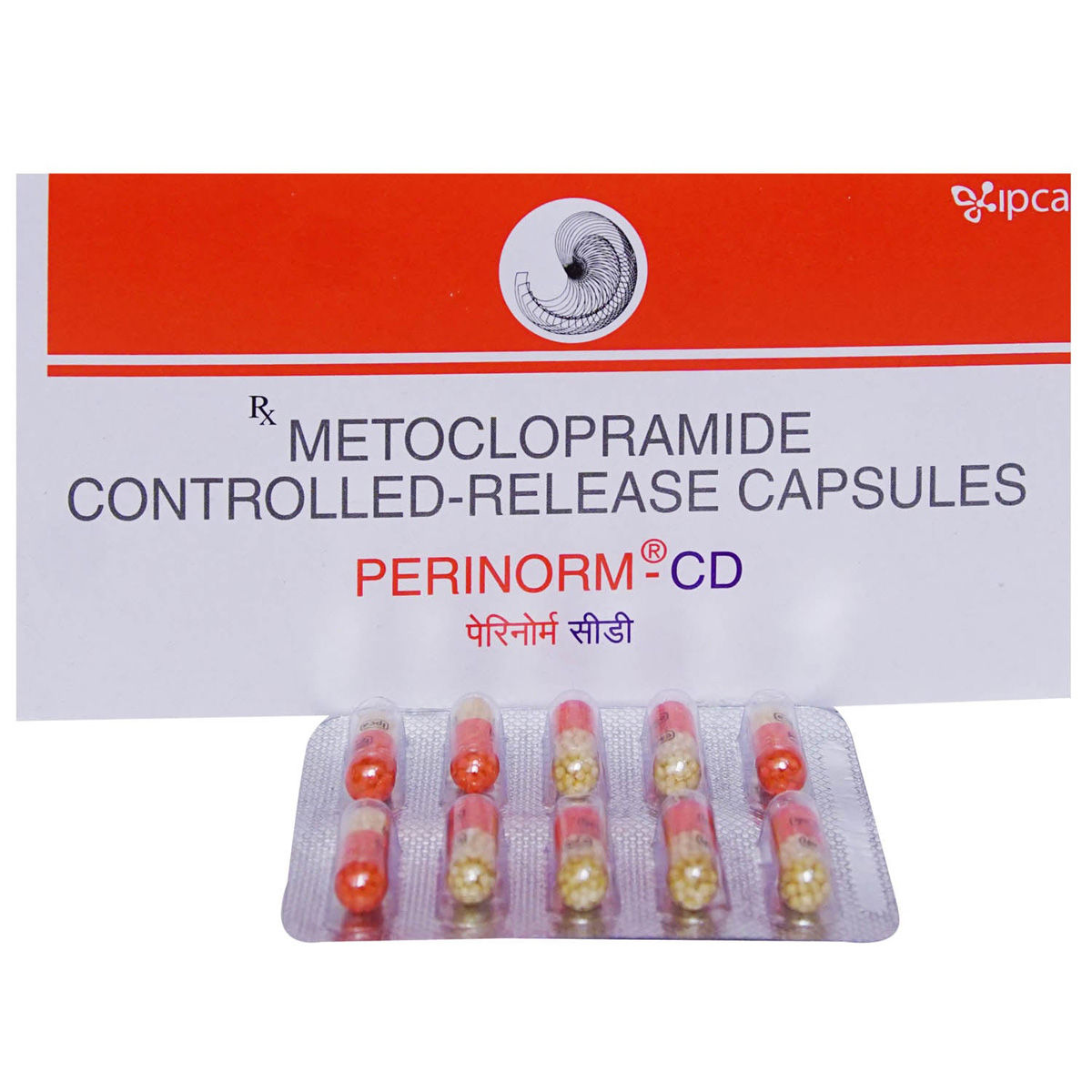 Perinorm CD Capsule 10's Price, Uses, Side Effects, Composition ...