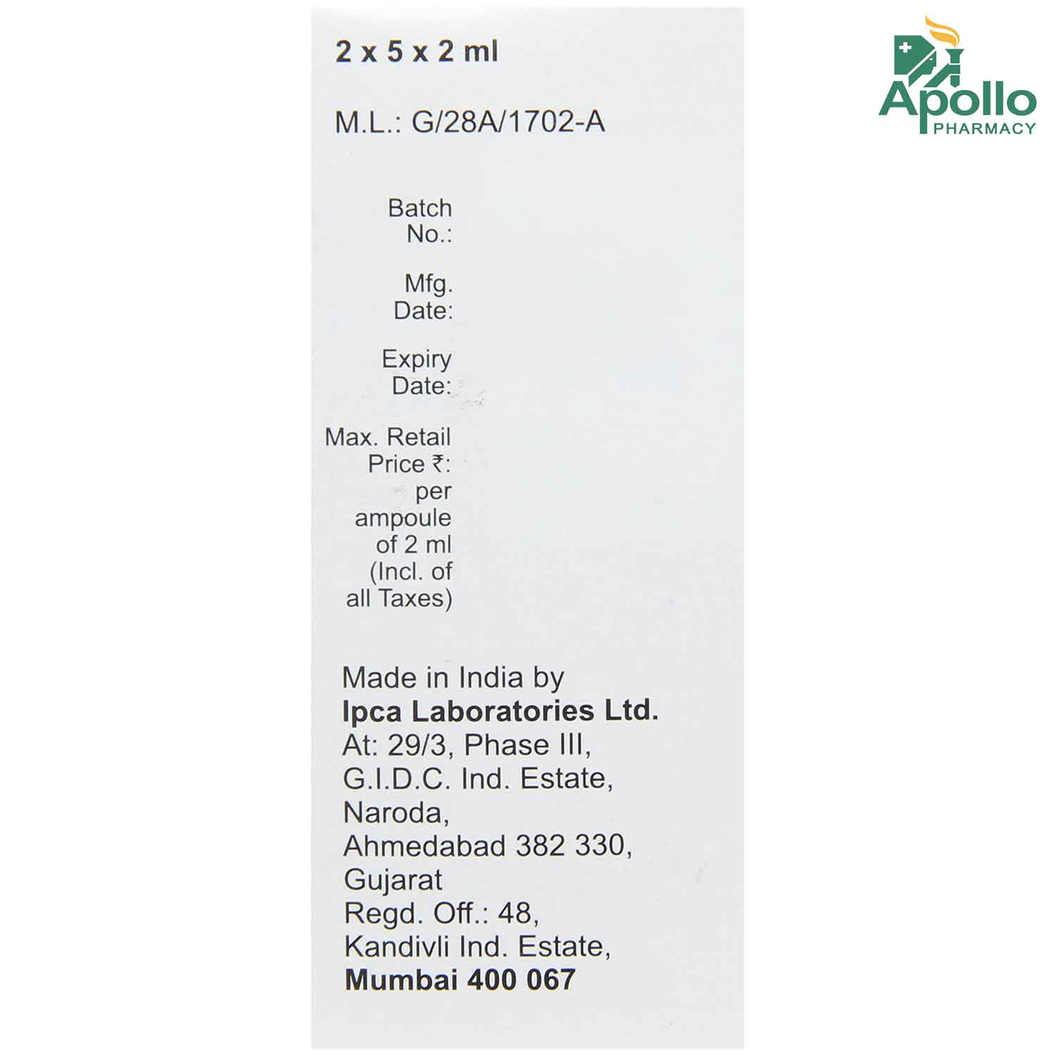 PERISET INJECTION 2ML Price, Uses, Side Effects, Composition - Apollo ...