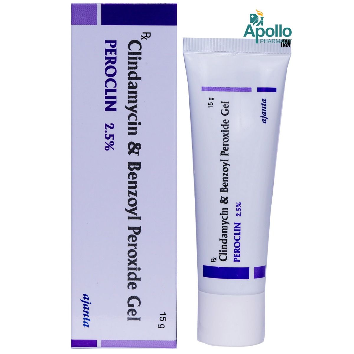 Peroclin 2 5 Gel 15 Gm Price Uses Side Effects Composition Apollo