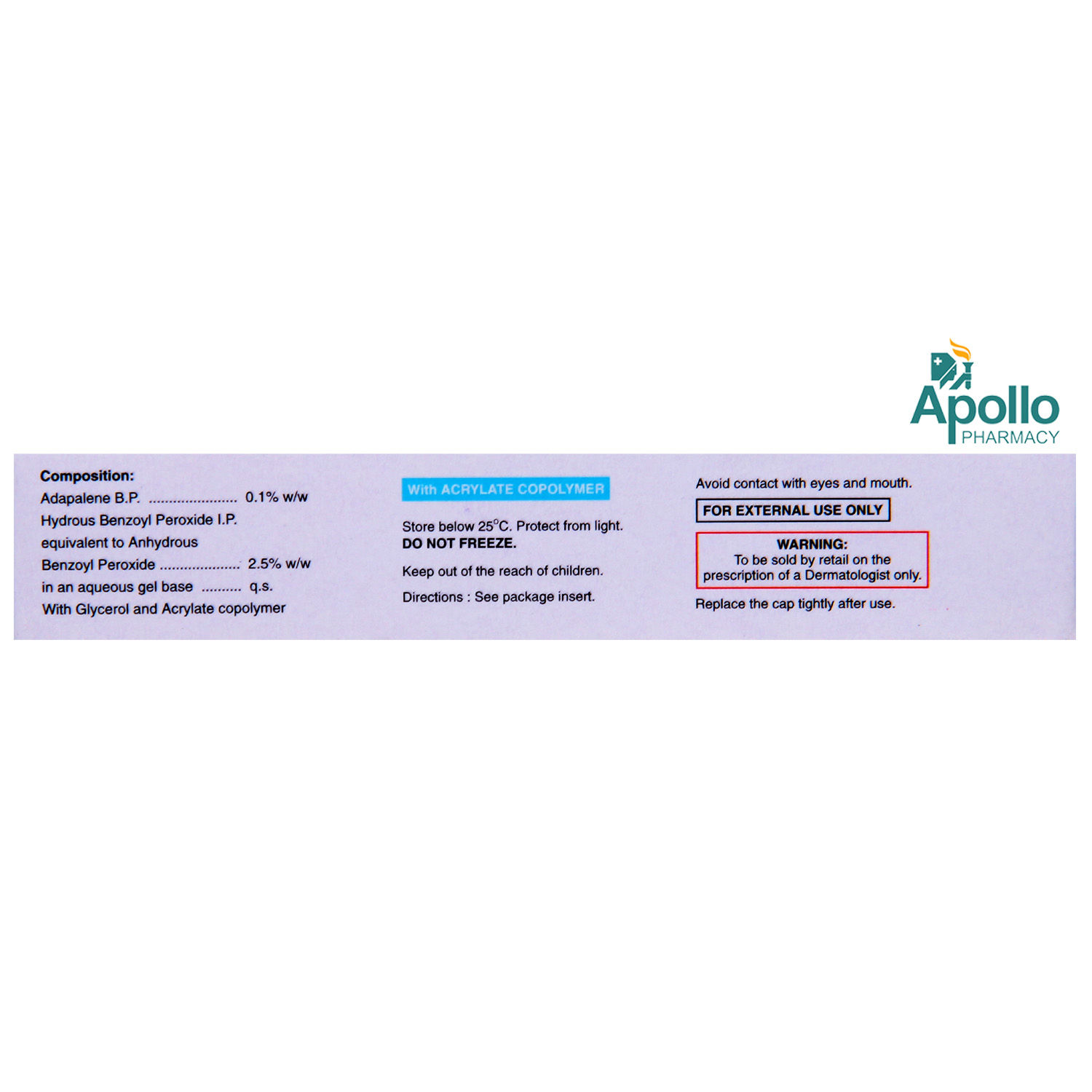 PERSOL PLUS GEL 15GM Price, Uses, Side Effects, Composition - Apollo ...