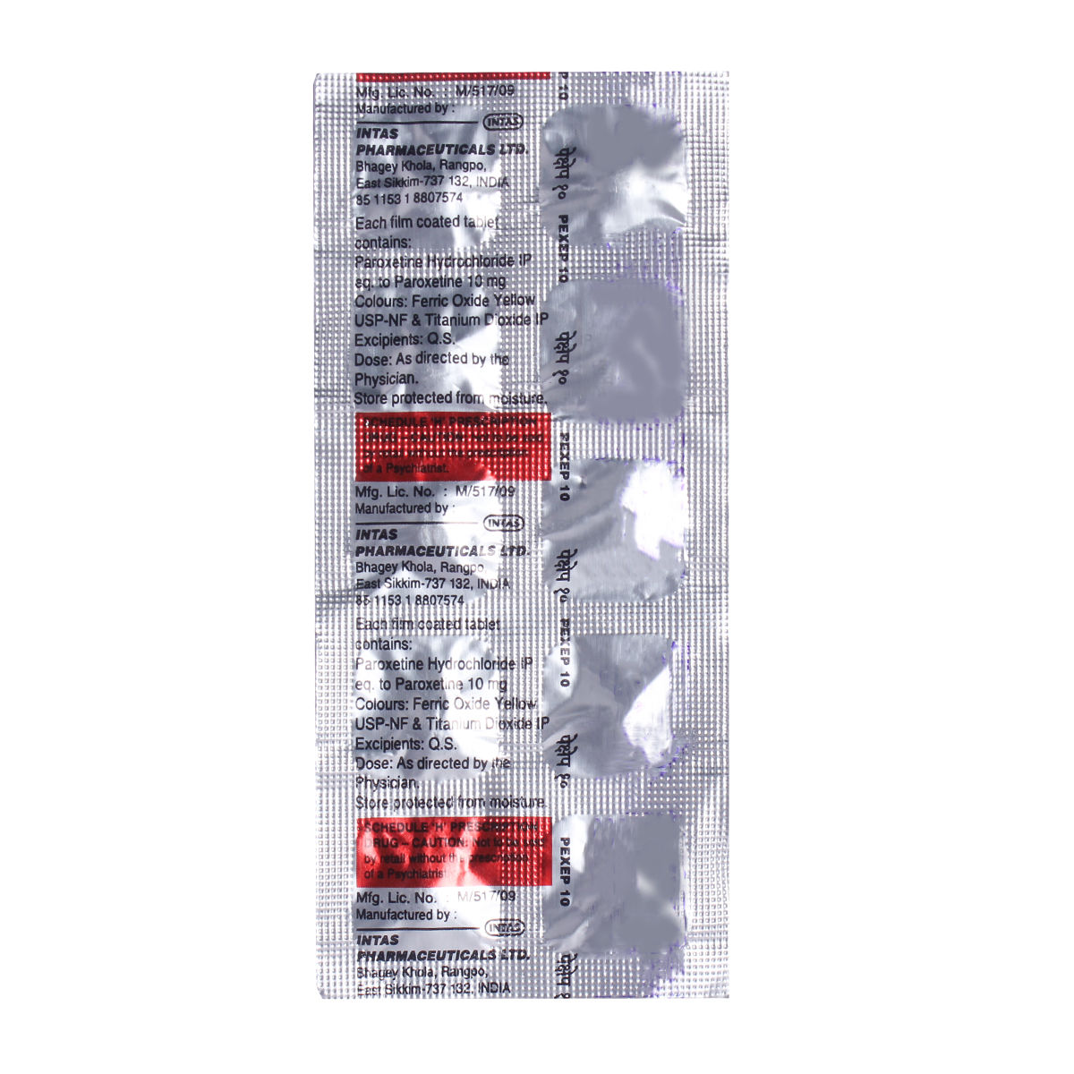 Pexep 10 Tablet 10's Price, Uses, Side Effects, Composition - Apollo ...