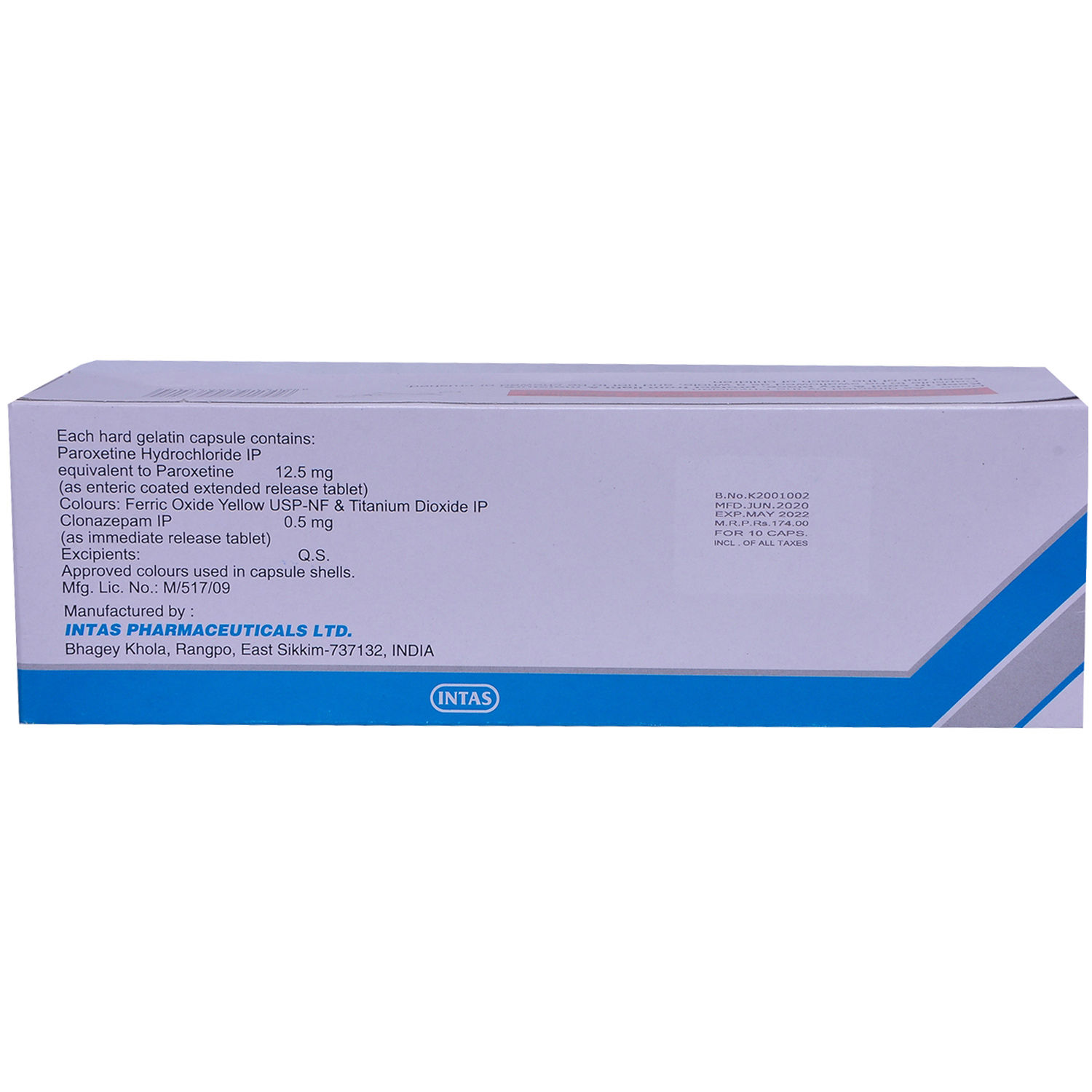 PEXEP PLUS 12.5MG CAPSULE 10'S Price, Uses, Side Effects, Composition ...